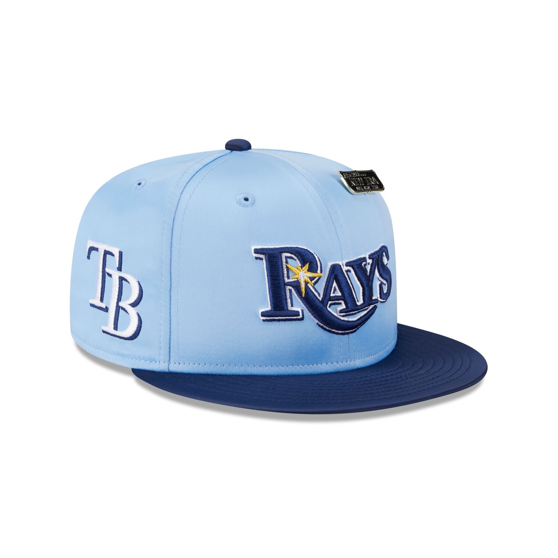 Tampa Bay Rays Satin Pin 9FIFTY Snapback Hat – New Era Cap