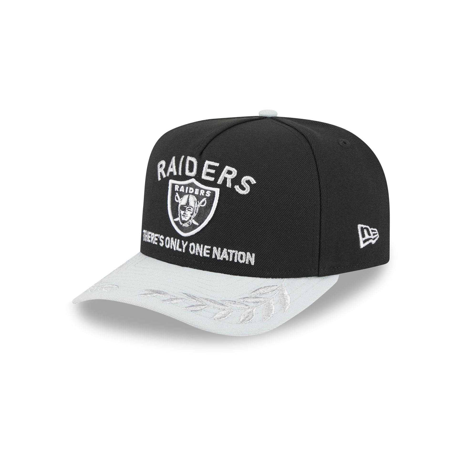 Las Vegas Raiders 2025 Draft 9FIFTY A-Frame Snapback Hat – New Era Cap