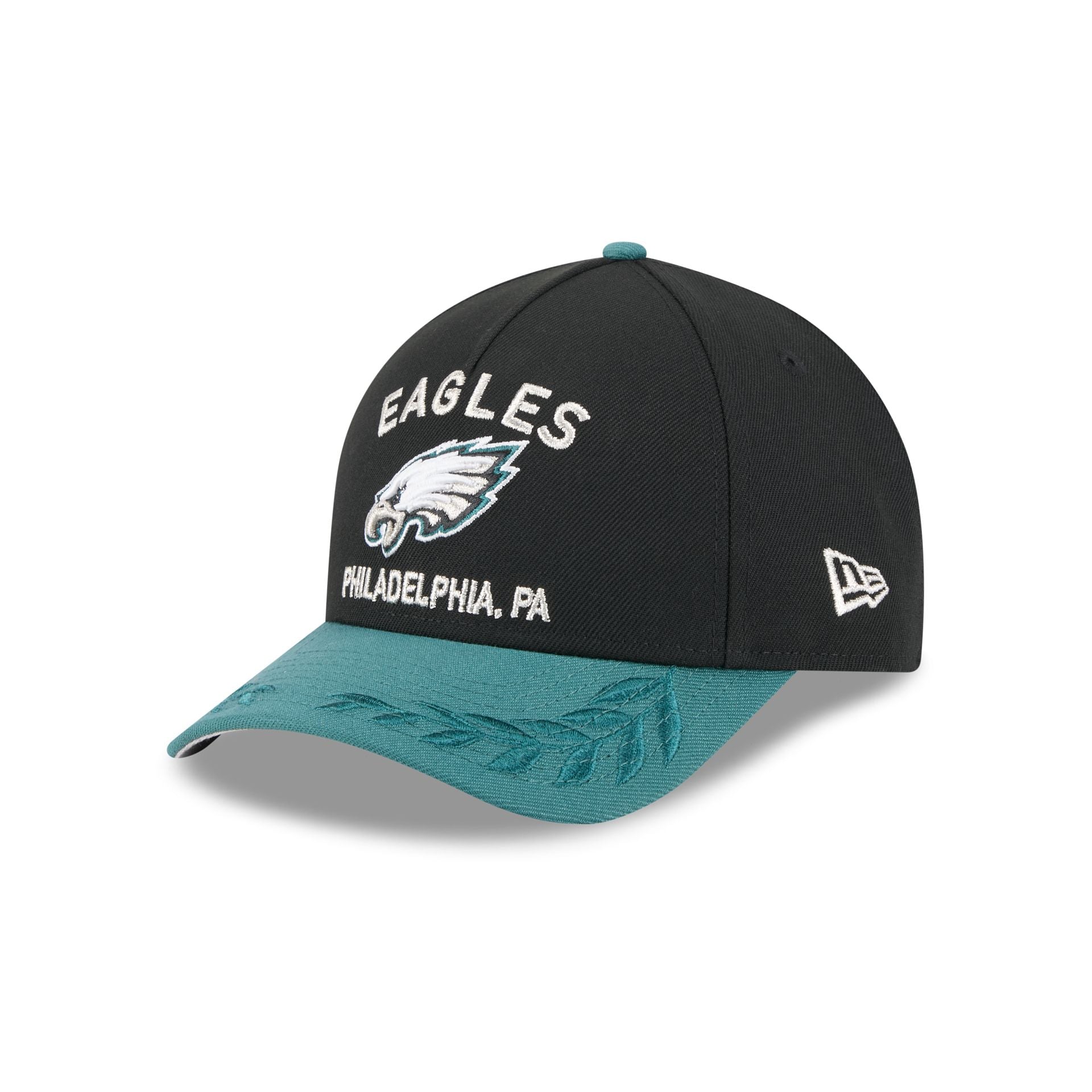 Philadelphia Eagles 2025 Draft 9FORTY M-Crown A-Frame Snapback Hat ...