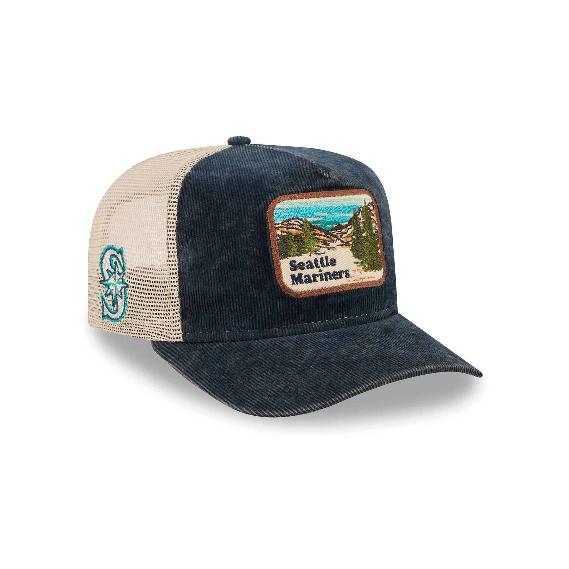 Seattle Mariners Vintage Landscape 9FIFTY A-Frame Trucker Hat – New Era Cap