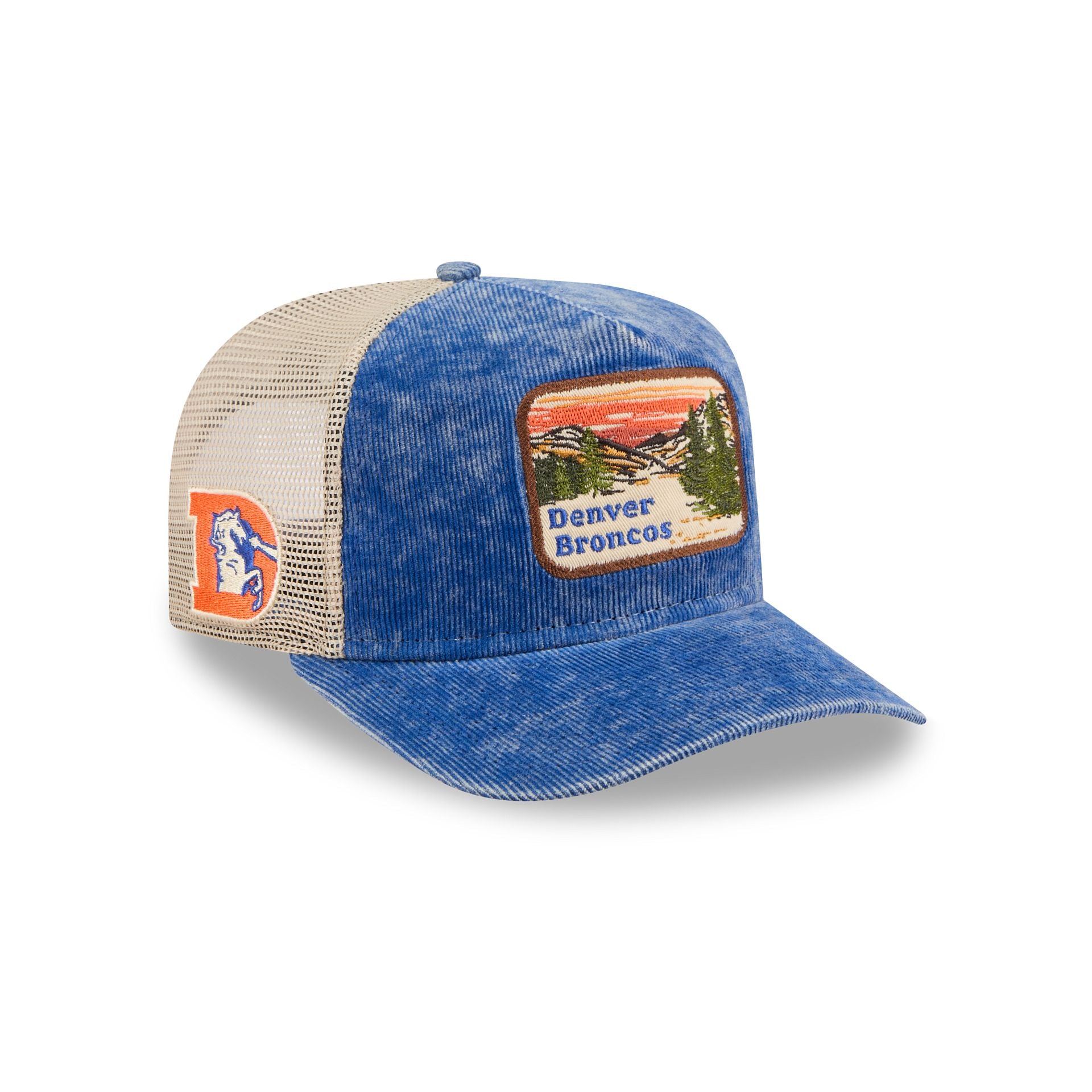 Denver Broncos Vintage Landscape 9FIFTY A-Frame Trucker Hat – New Era Cap