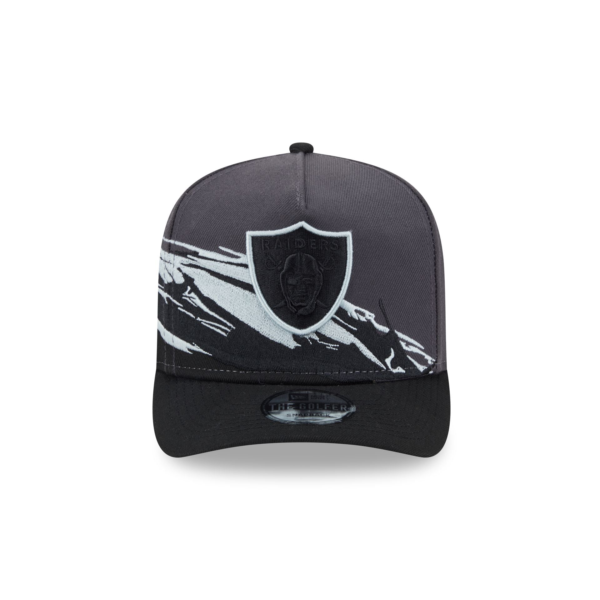 Las Vegas Raiders Graphite Brushstroke Golfer Hat – New Era Cap