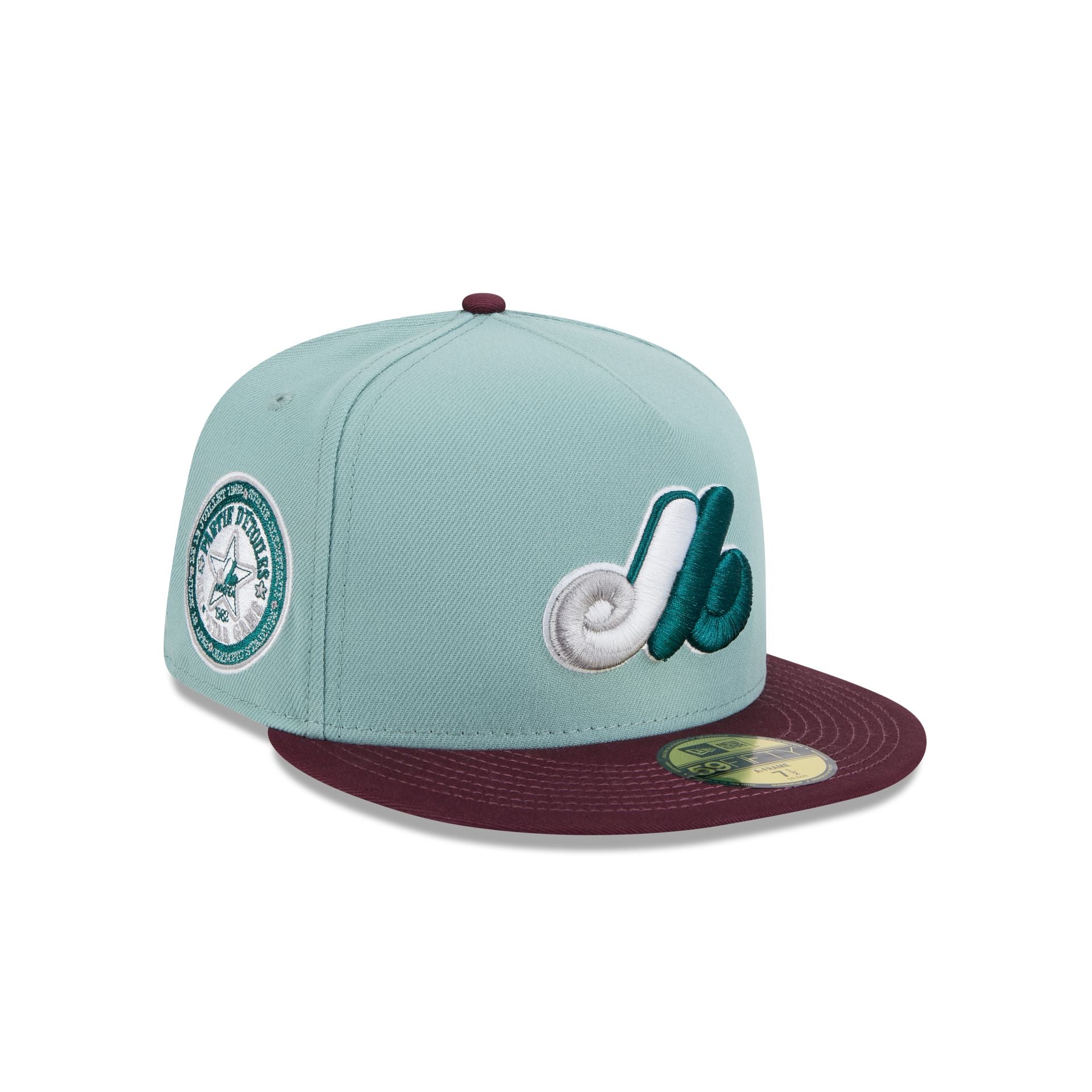 Montreal Expos Beach Kiss Blue 59FIFTY A-Frame Fitted Hat – New Era Cap