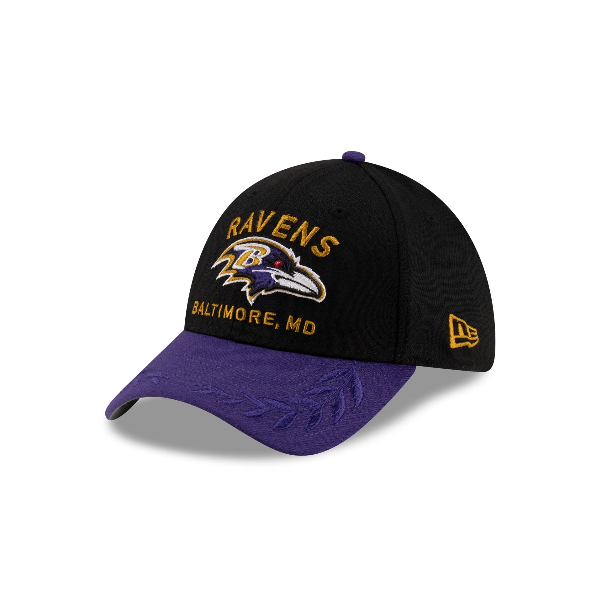 Baltimore Ravens 2025 Draft 39THIRTY Stretch Fit Hat – New Era Cap