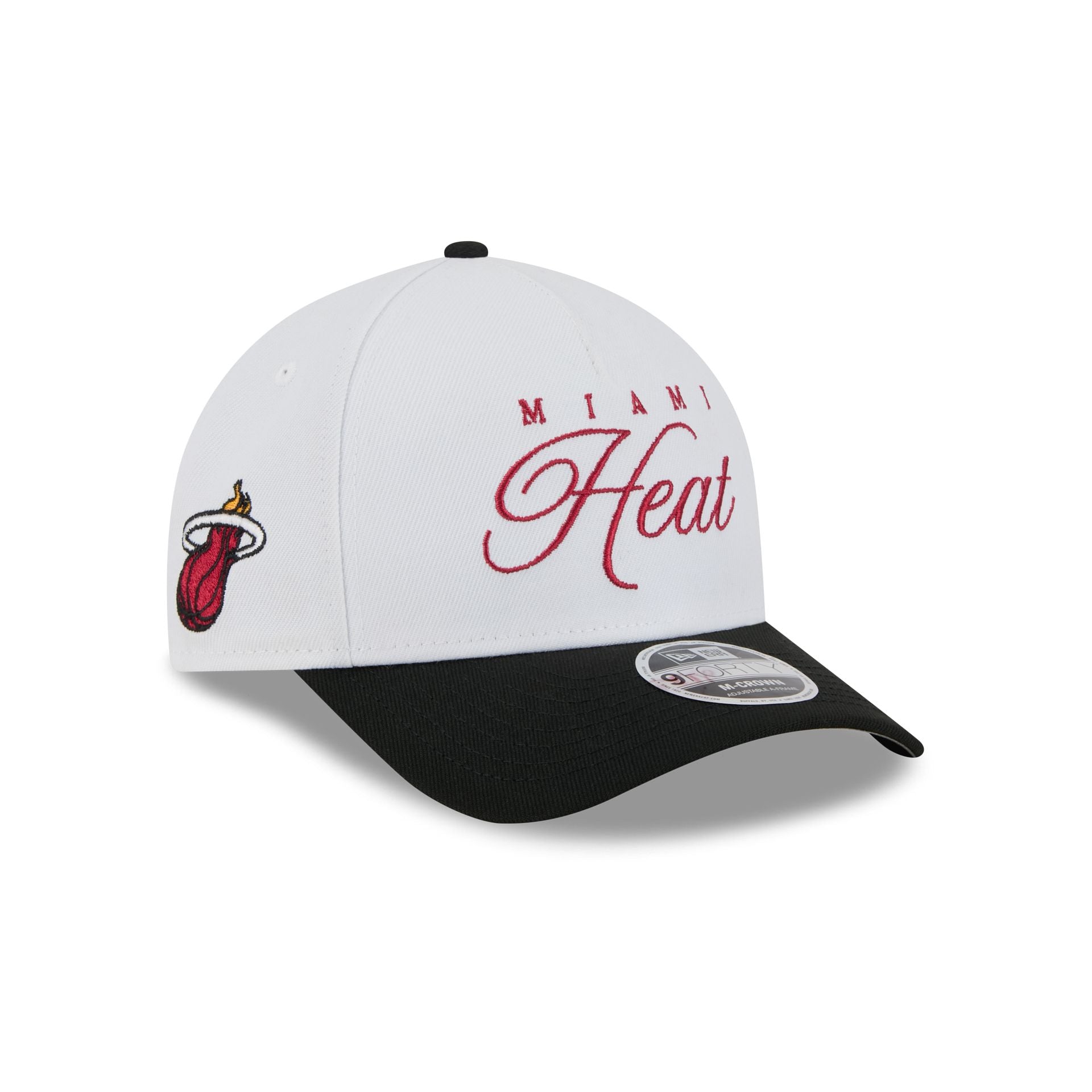 Miami Heat 2025 Draft 9FORTY M-Crown A-Frame Snapback Hat – New Era Cap