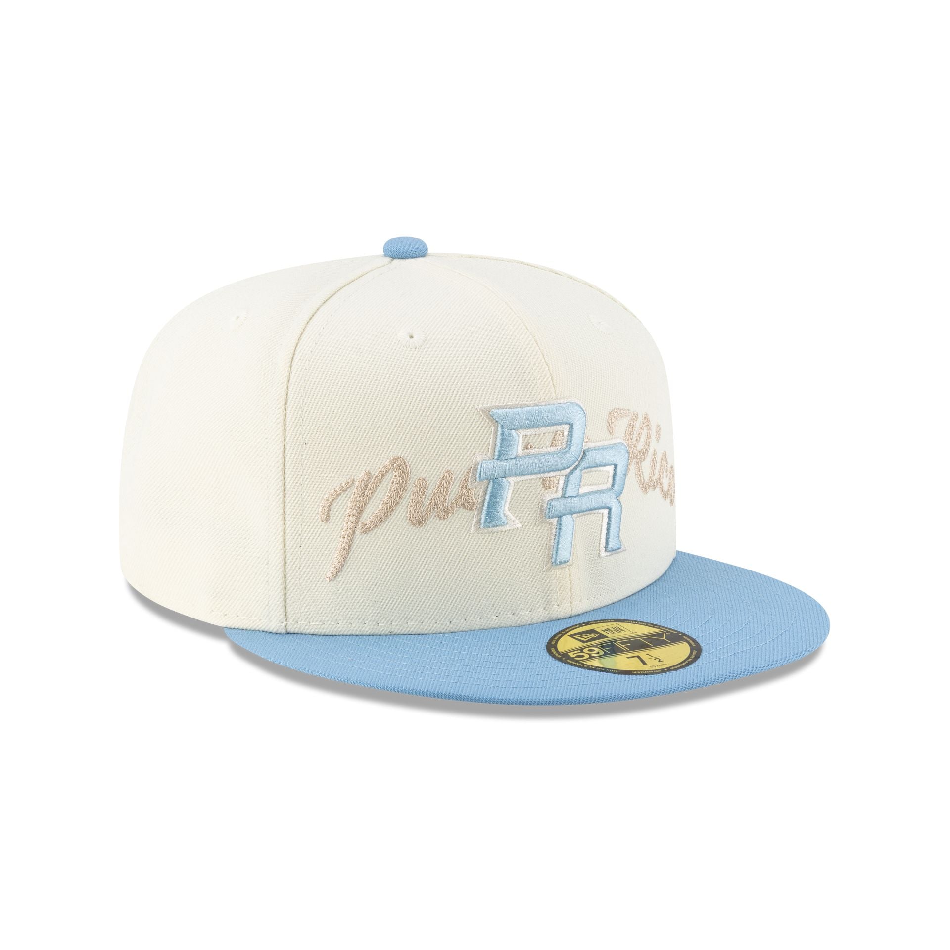 Puerto Rico Chrome 59FIFTY Fitted Hat – New Era Cap
