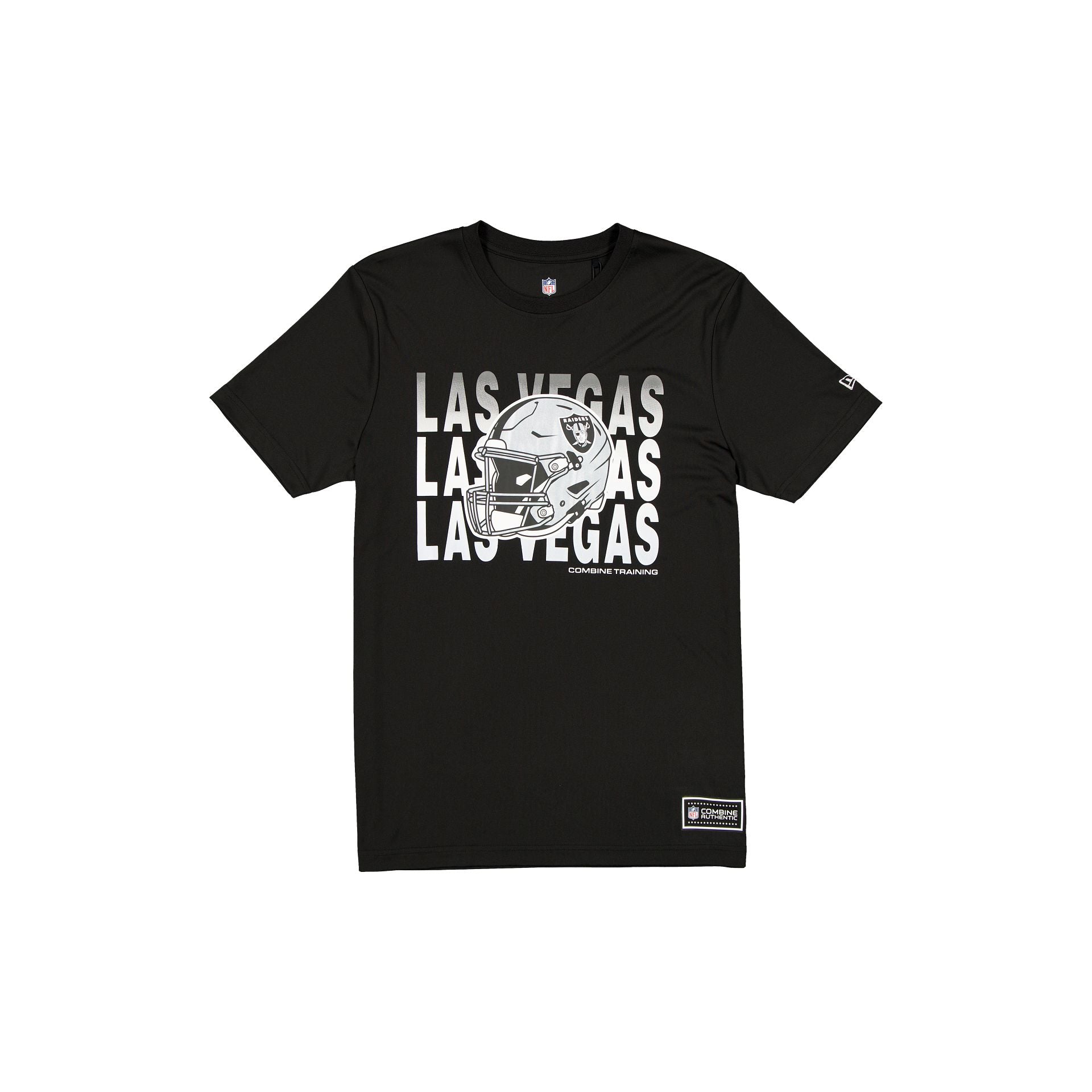 Las Vegas Raiders 2025 Training Black T-Shirt – New Era Cap