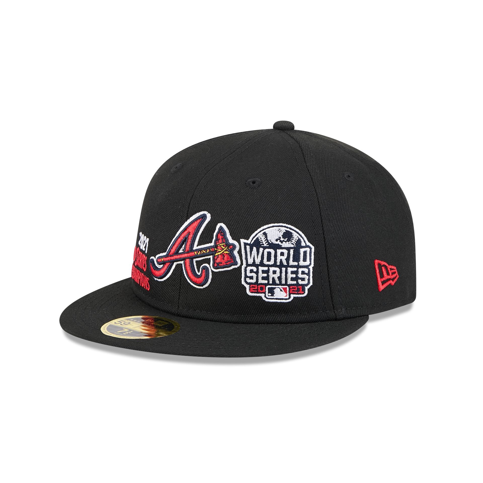 Atlanta Braves Championship Pack Retro Crown 59FIFTY Fitted Hat – New ...