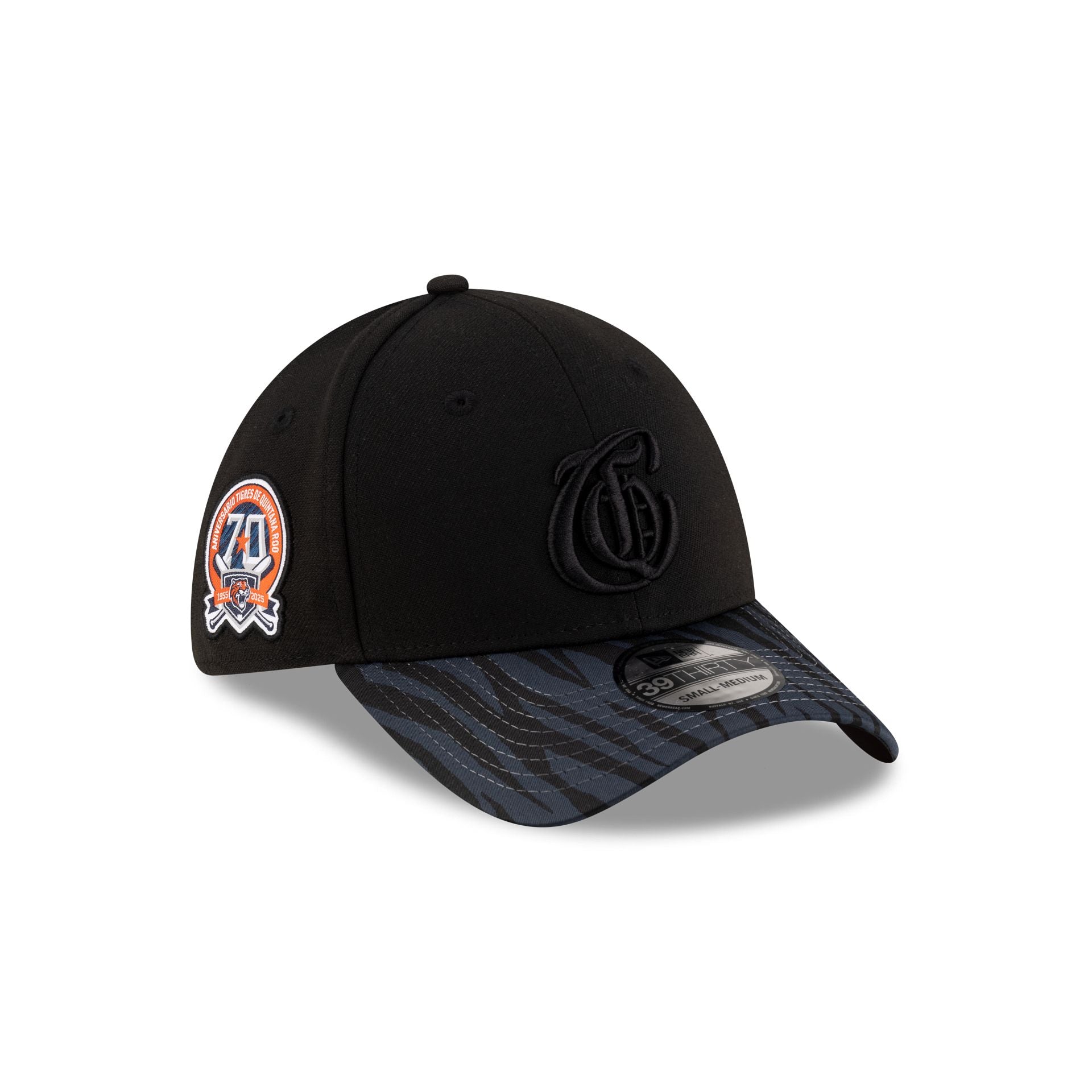 Tigres de Quintana Roo LMB 100th Anniversary Alt Black 39THIRTY Stretc ...
