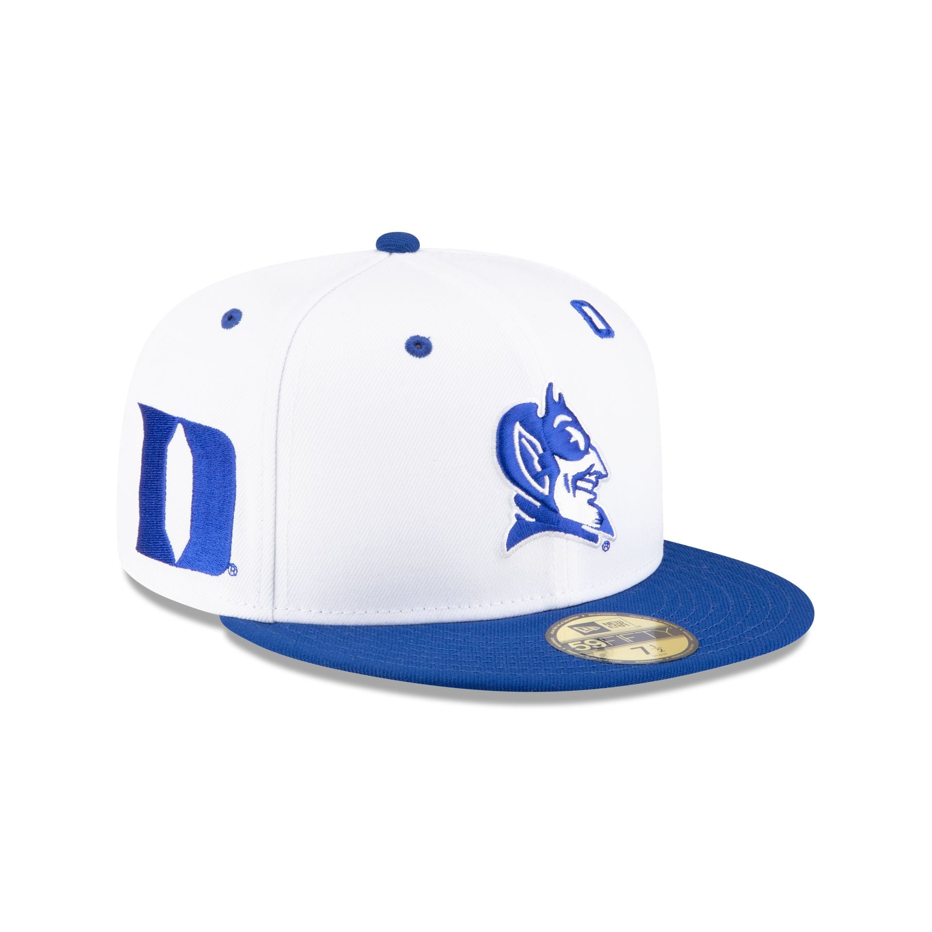 Jayson Tatum x Duke Blue Devils White 59FIFTY Fitted Hat – New Era Cap