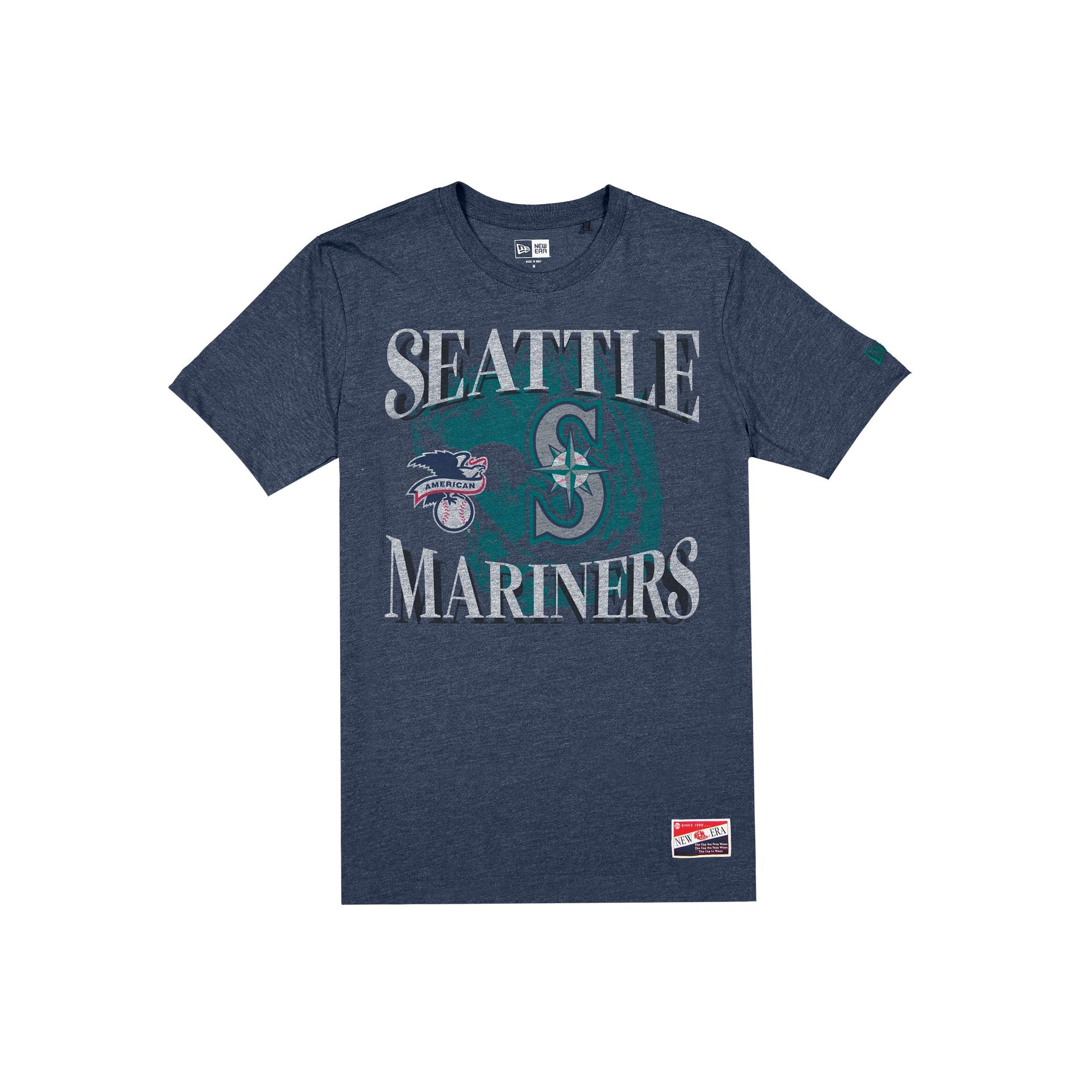 Seattle Mariners Throwback Statement T-Shirt – New Era Cap