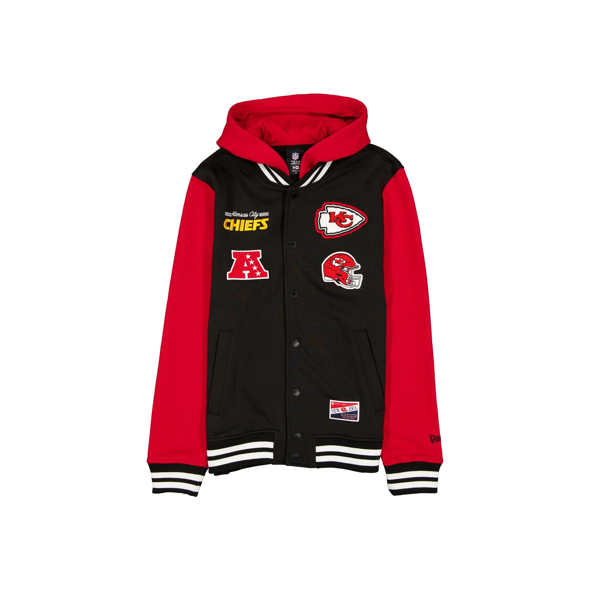 Kansas City Chiefs Throwback Black Jacket – New Era Cap