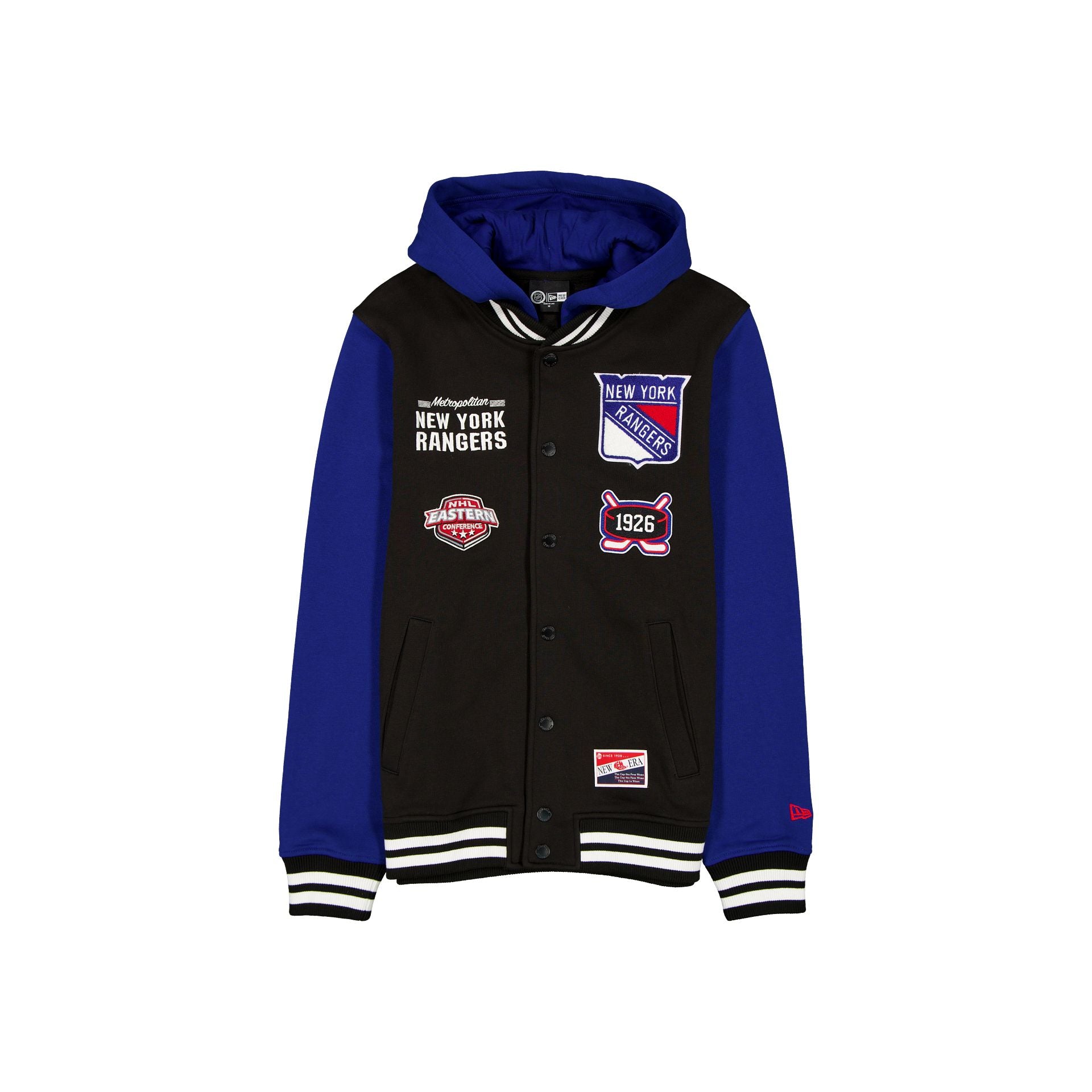 New York Rangers Throwback Black Jacket – New Era Cap