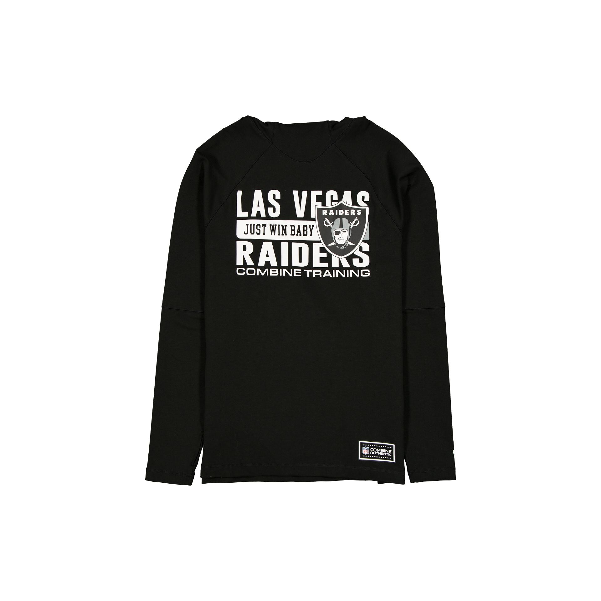 Las Vegas Raiders 2025 Functional Fandom Black Balaclava Hoodie – New ...