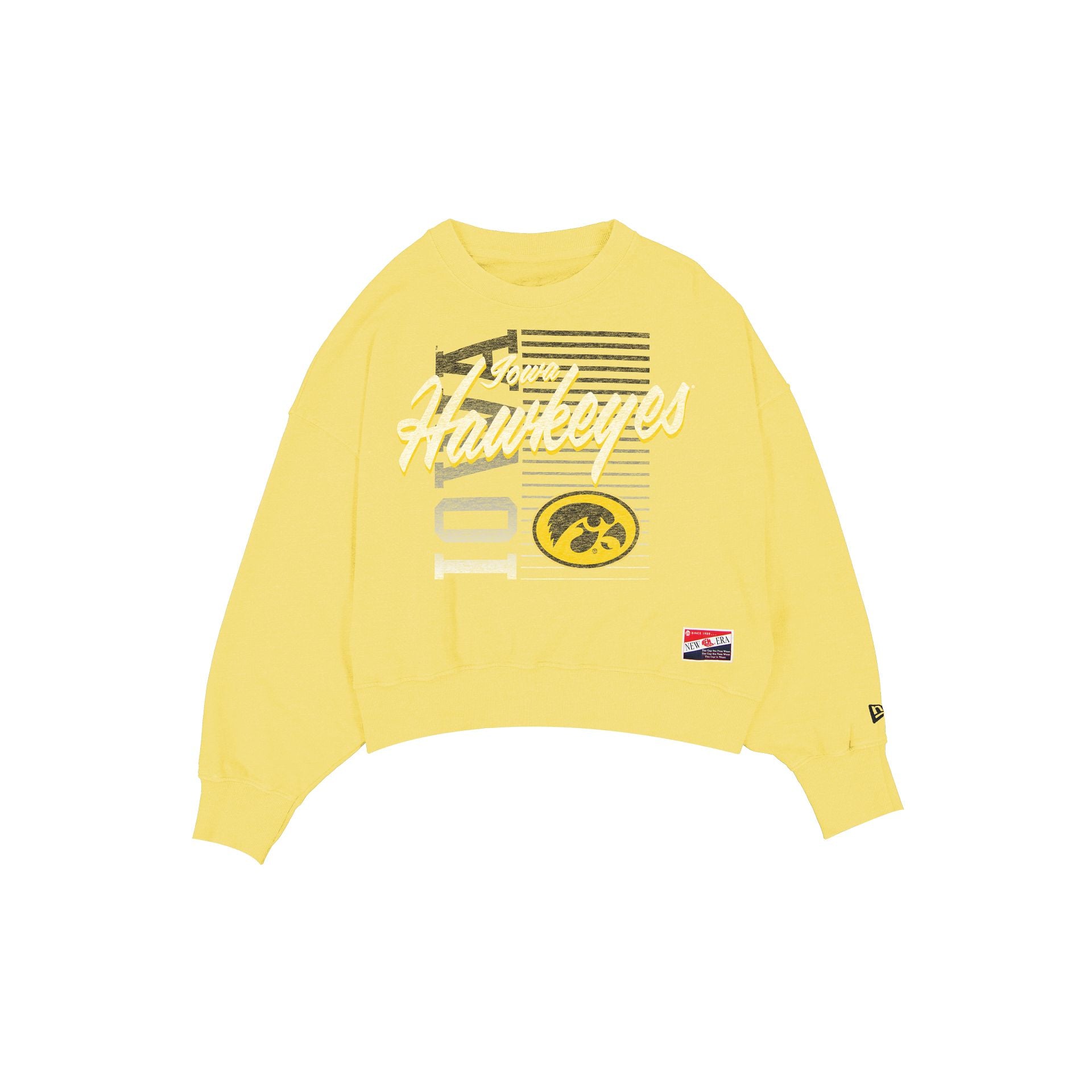 Iowa Hawkeyes Throwback Women's Washed Crewneck – New Era Cap
