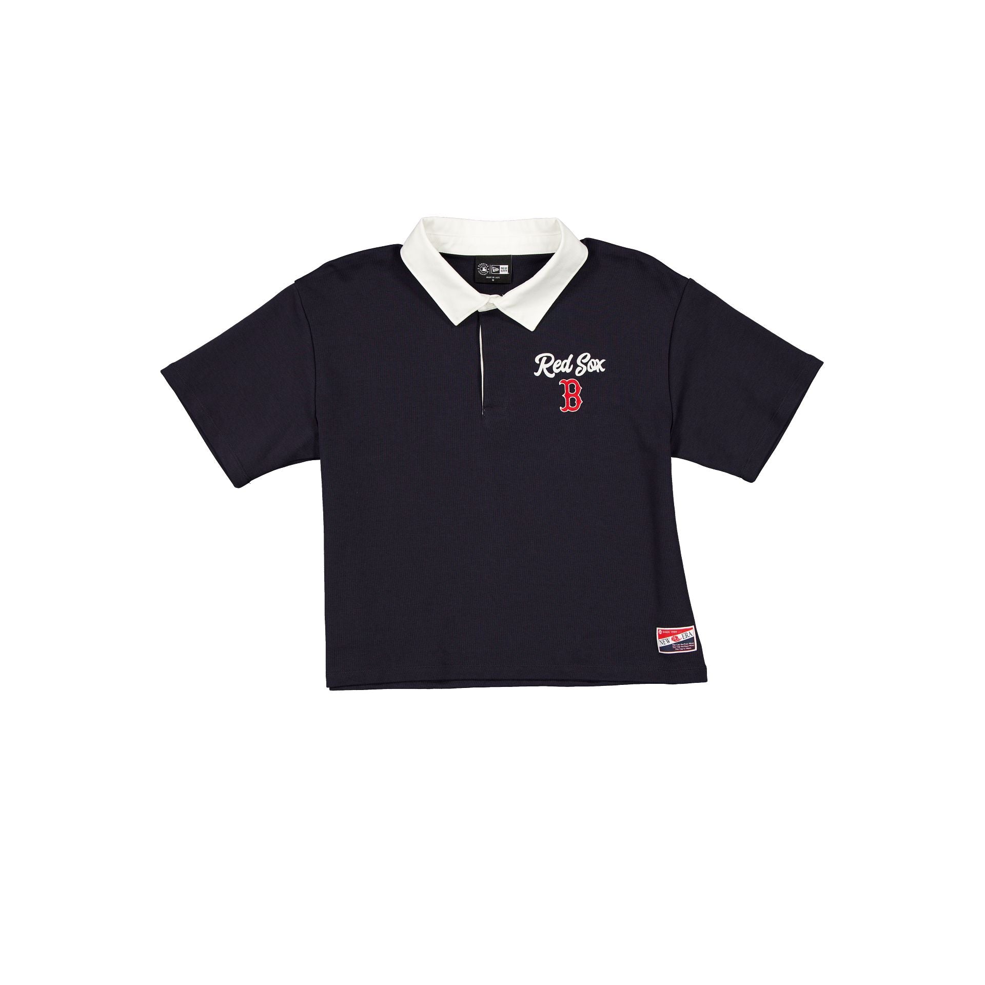 Boston Red Sox Throwback Women's Cropped Polo – New Era Cap