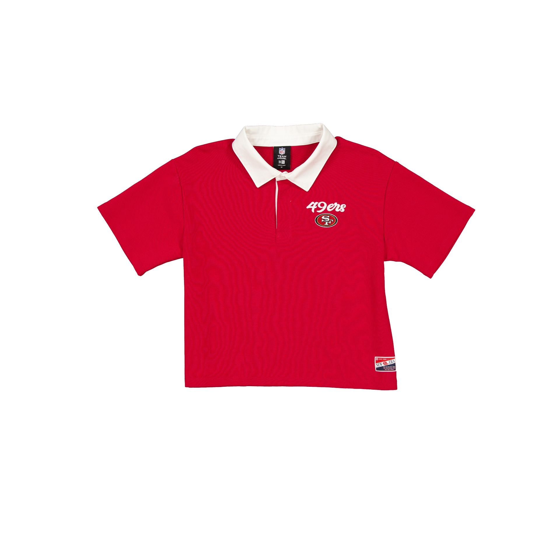San Francisco 49ers Throwback Women's Cropped Polo – New Era Cap