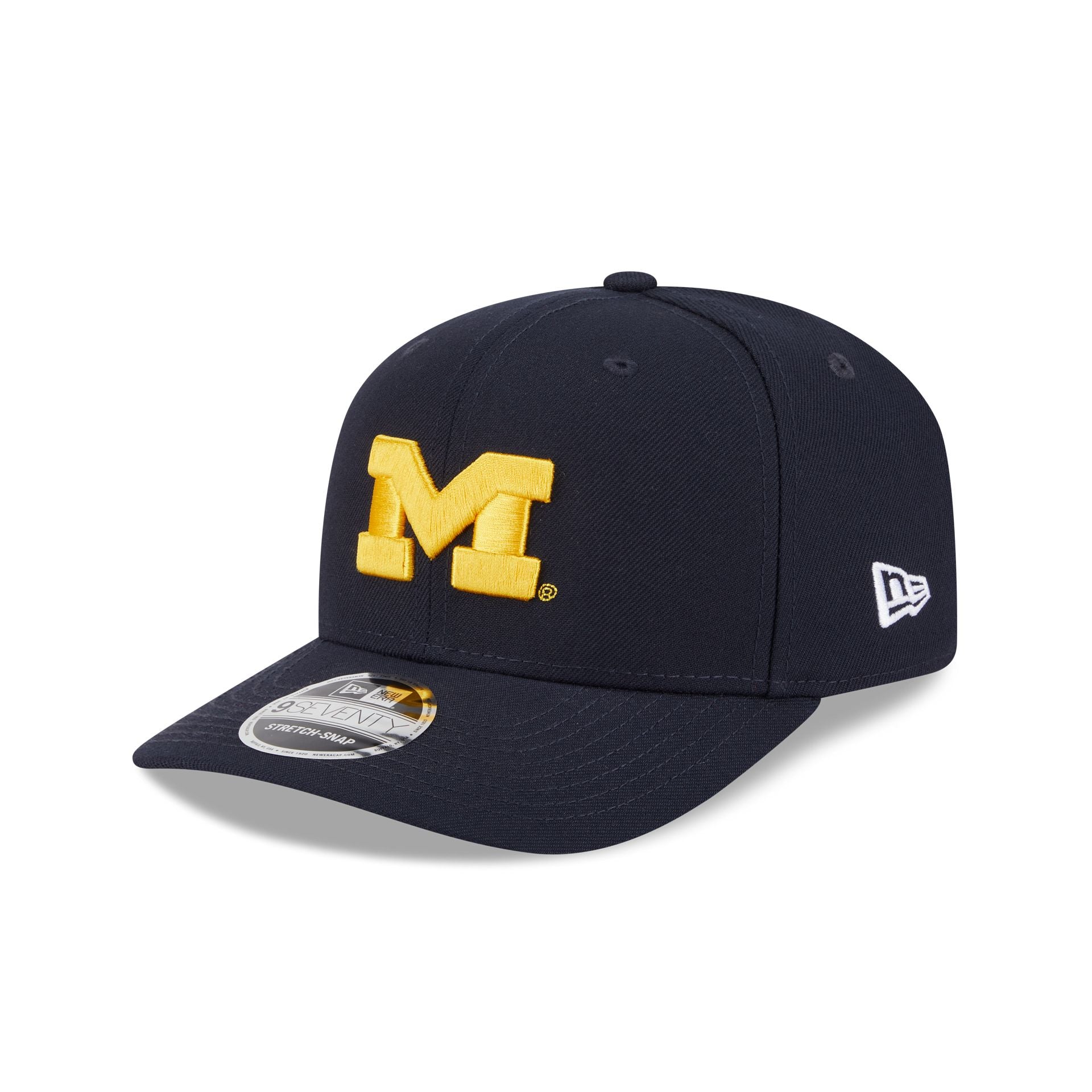 Michigan Wolverines Team 9SEVENTY Stretch-Snap Hat – New Era Cap