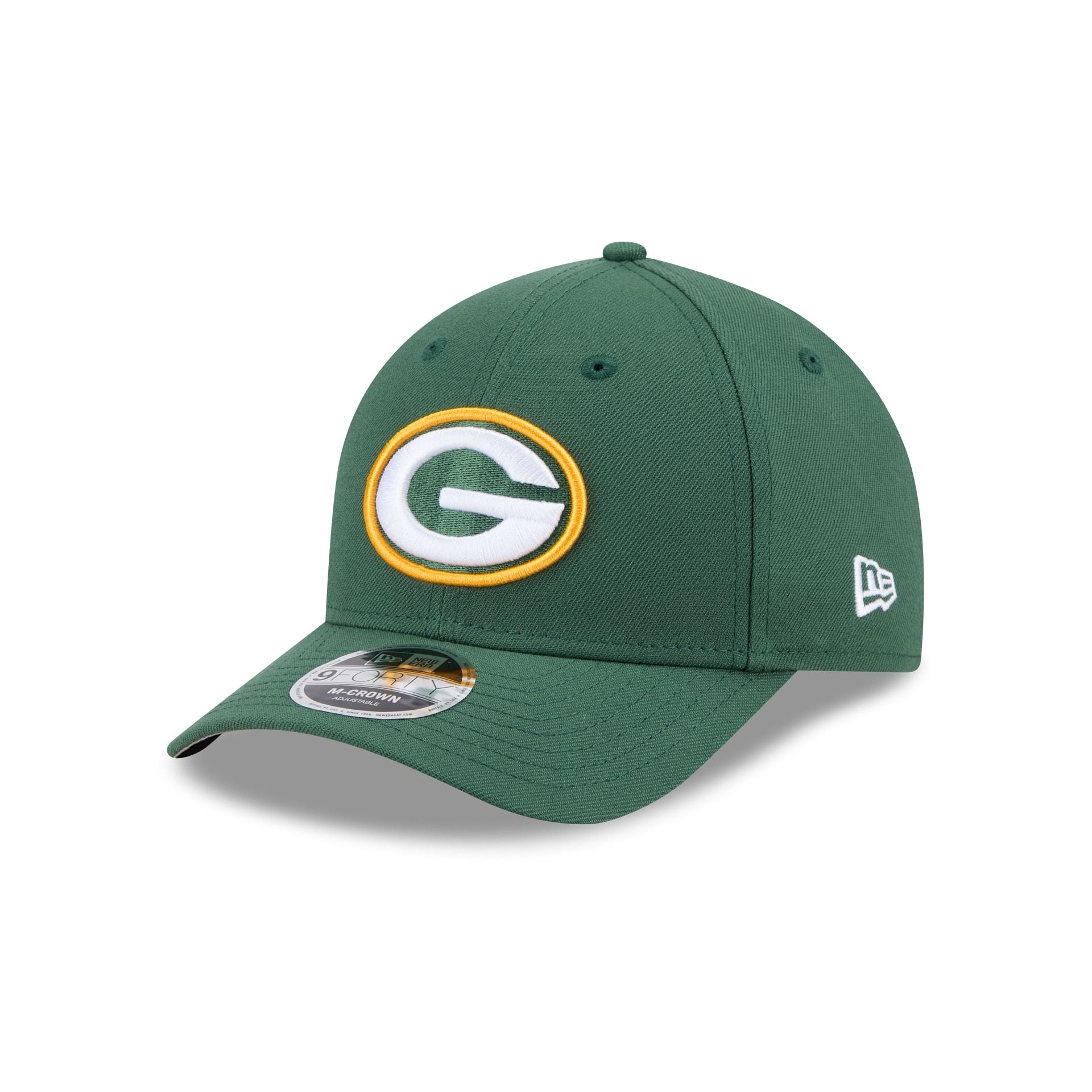 Green Bay Packers Team 9FORTY M-Crown Snapback Hat – New Era Cap