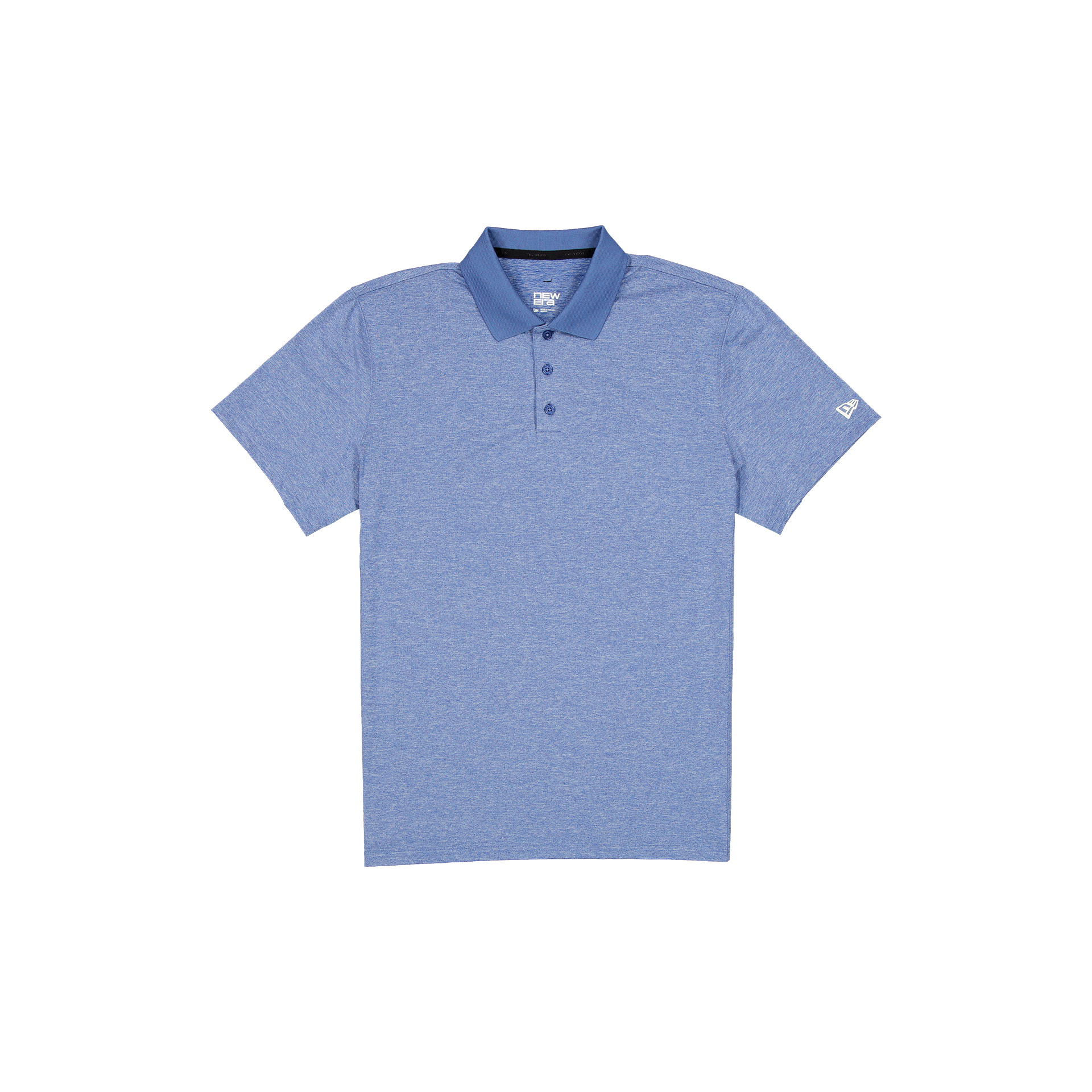New Era Branded Golf Heather Indigo Blue Polo – New Era Cap