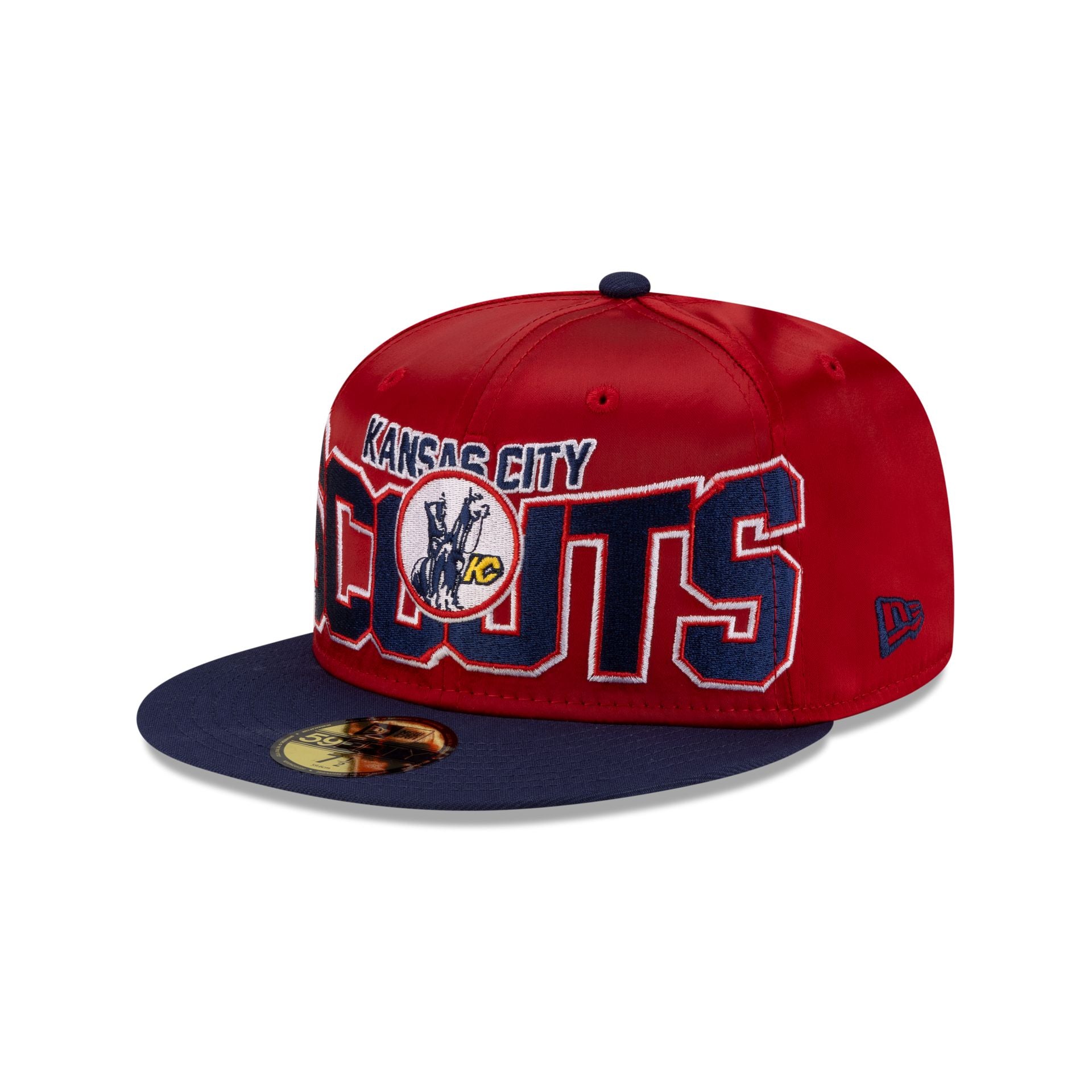 Kansas City Scouts Bold Satin 59FIFTY Fitted Hat – New Era Cap