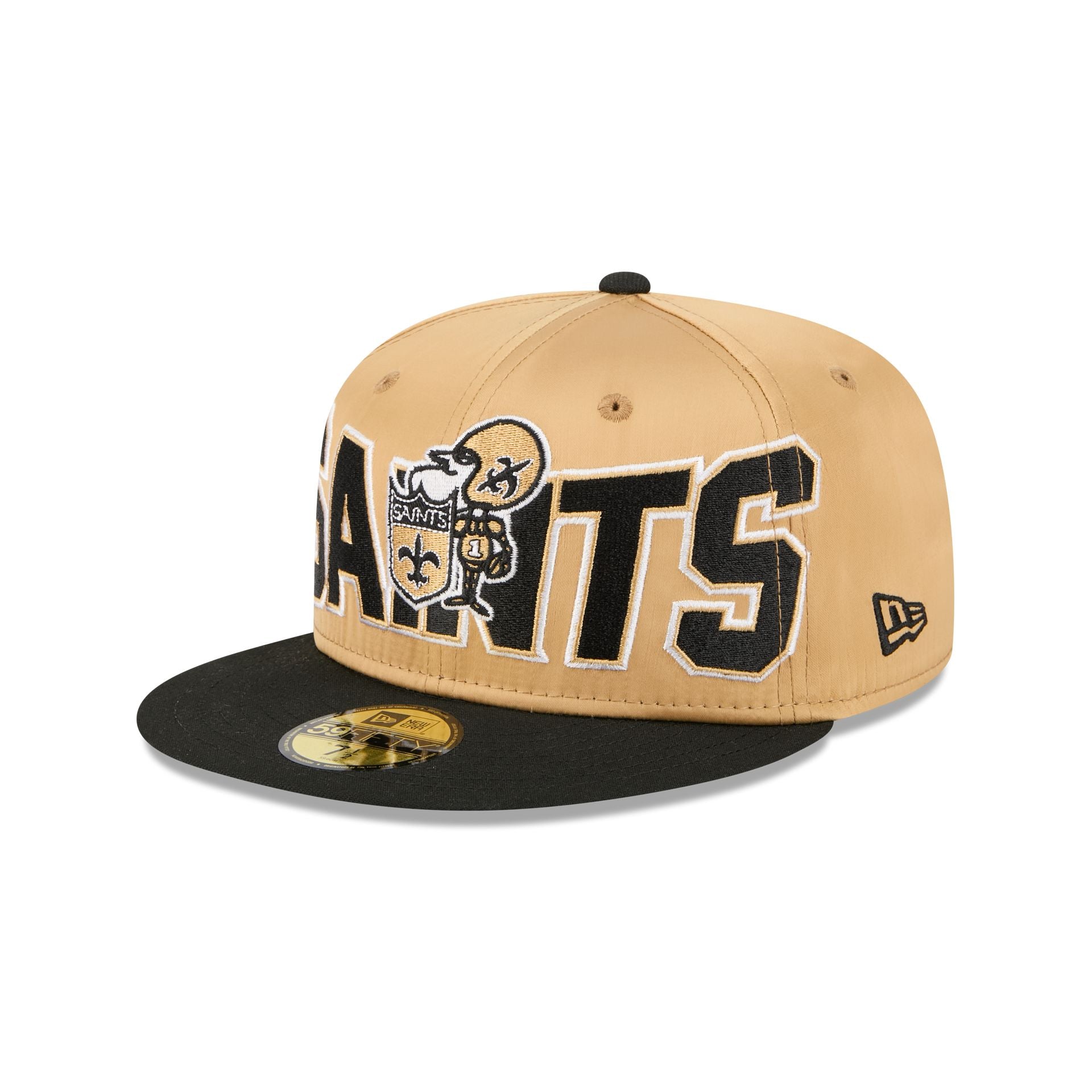 New Orleans Saints Bold Satin 59FIFTY Fitted Hat – New Era Cap