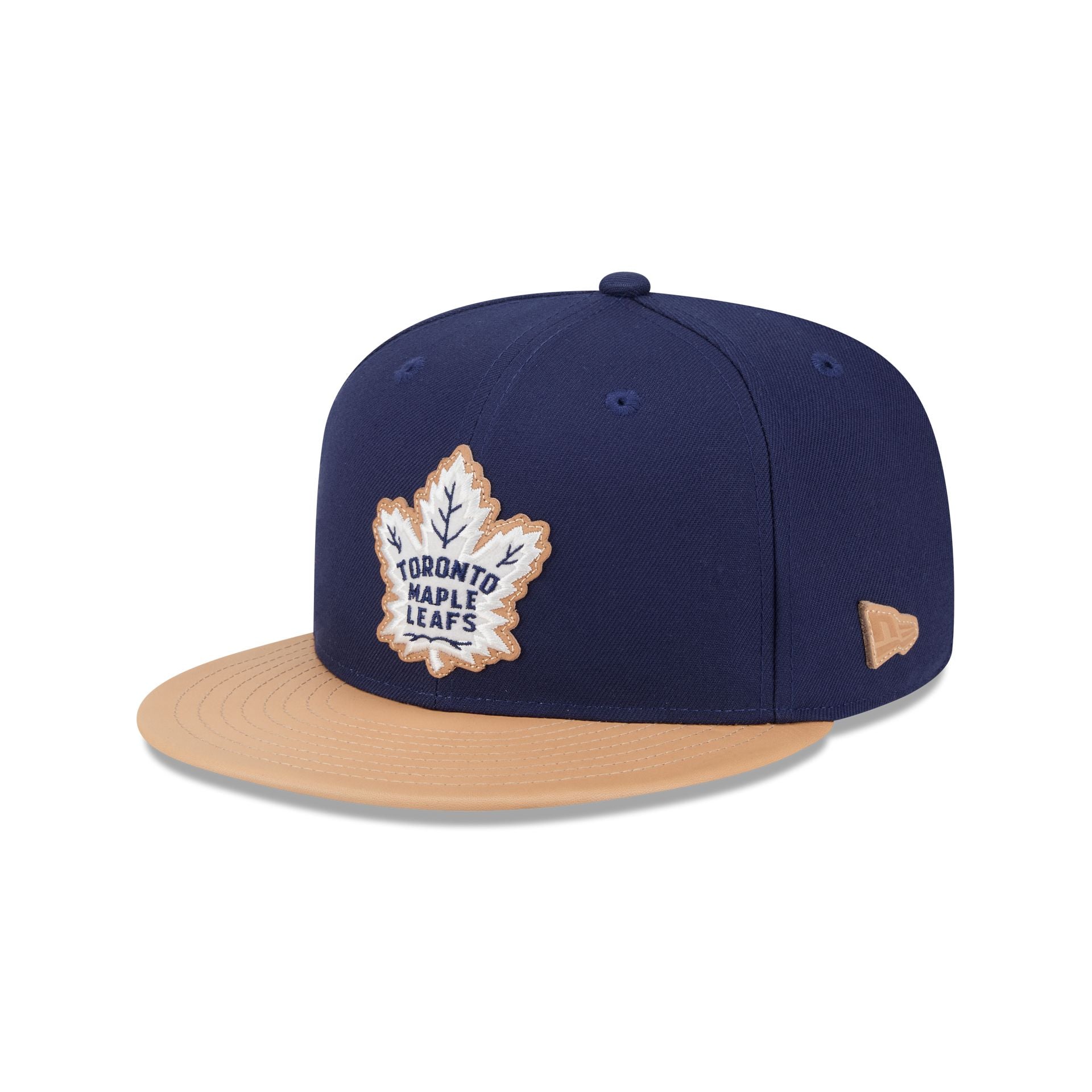 Toronto Maple Leafs Leather Visor 59FIFTY Fitted Hat – New Era Cap