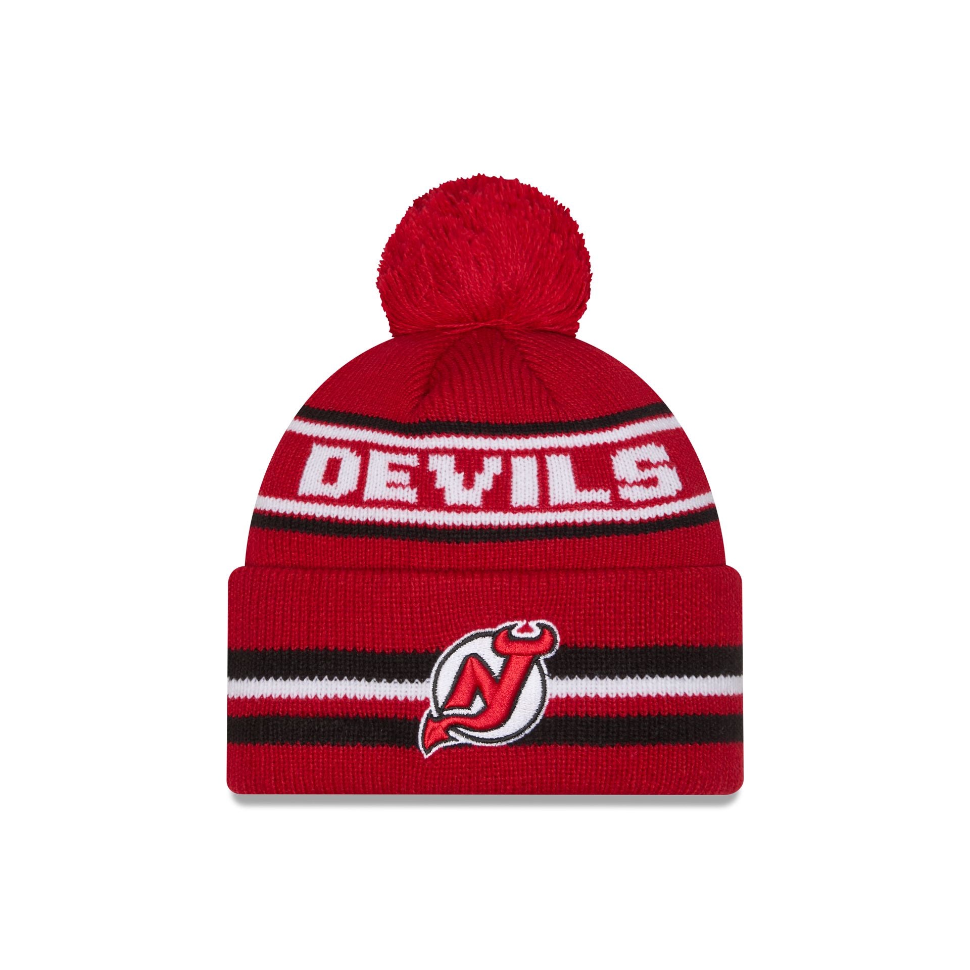 New Jersey Devils Classic Pom Knit Hat – New Era Cap