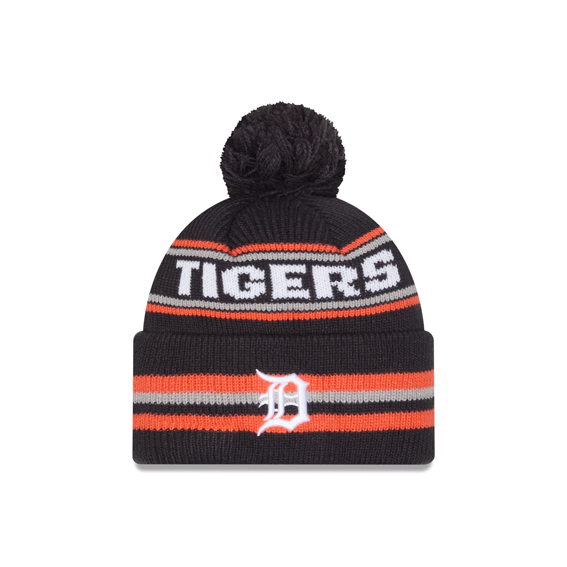 Detroit Tigers Classic Pom Knit Hat – New Era Cap