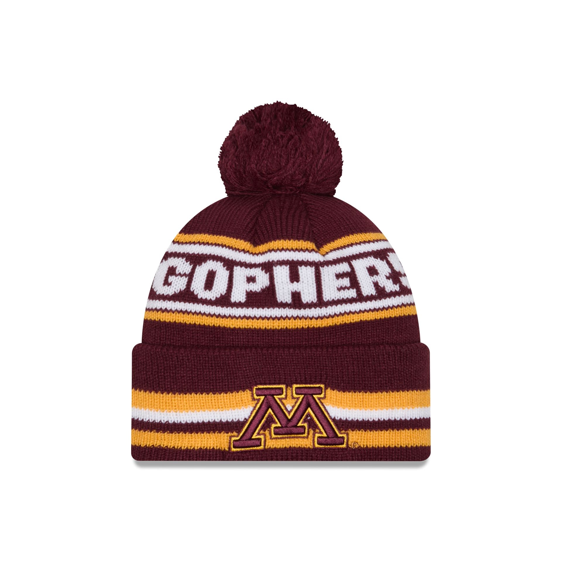 Minnesota Golden Gophers Classic Pom Knit Hat – New Era Cap