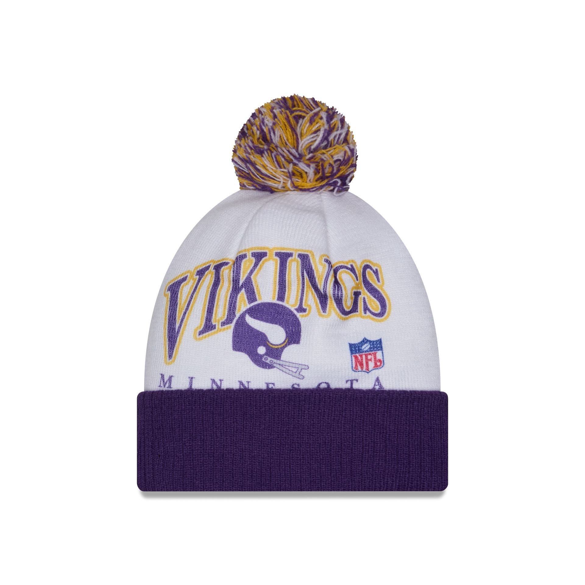 Minnesota Vikings Spirit Pom Knit Hat – New Era Cap