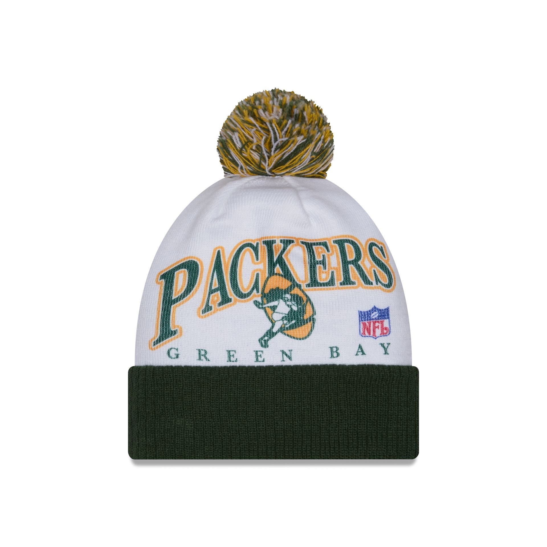 Green Bay Packers Spirit Pom Knit Hat – New Era Cap