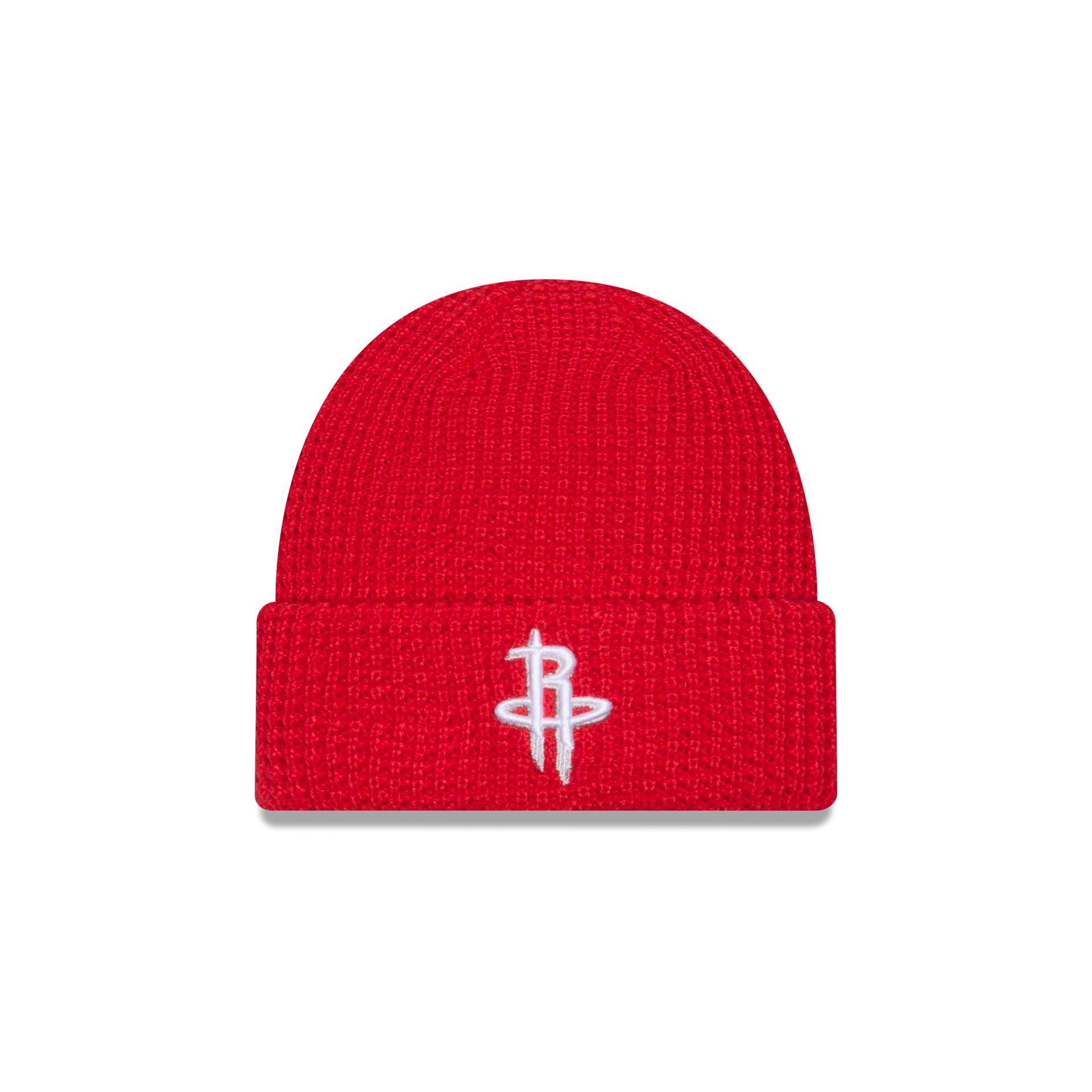 Houston Rockets Waffle Stitch Knit Beanie Hat – New Era Cap