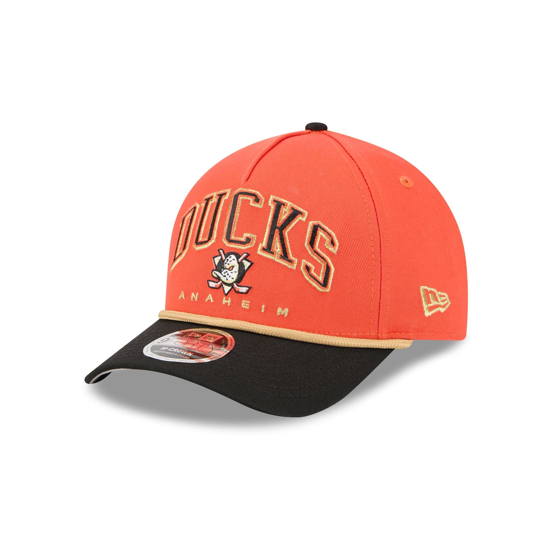 Anaheim Ducks Arch 9FORTY M-Crown A-Frame Snapback Hat – New Era Cap