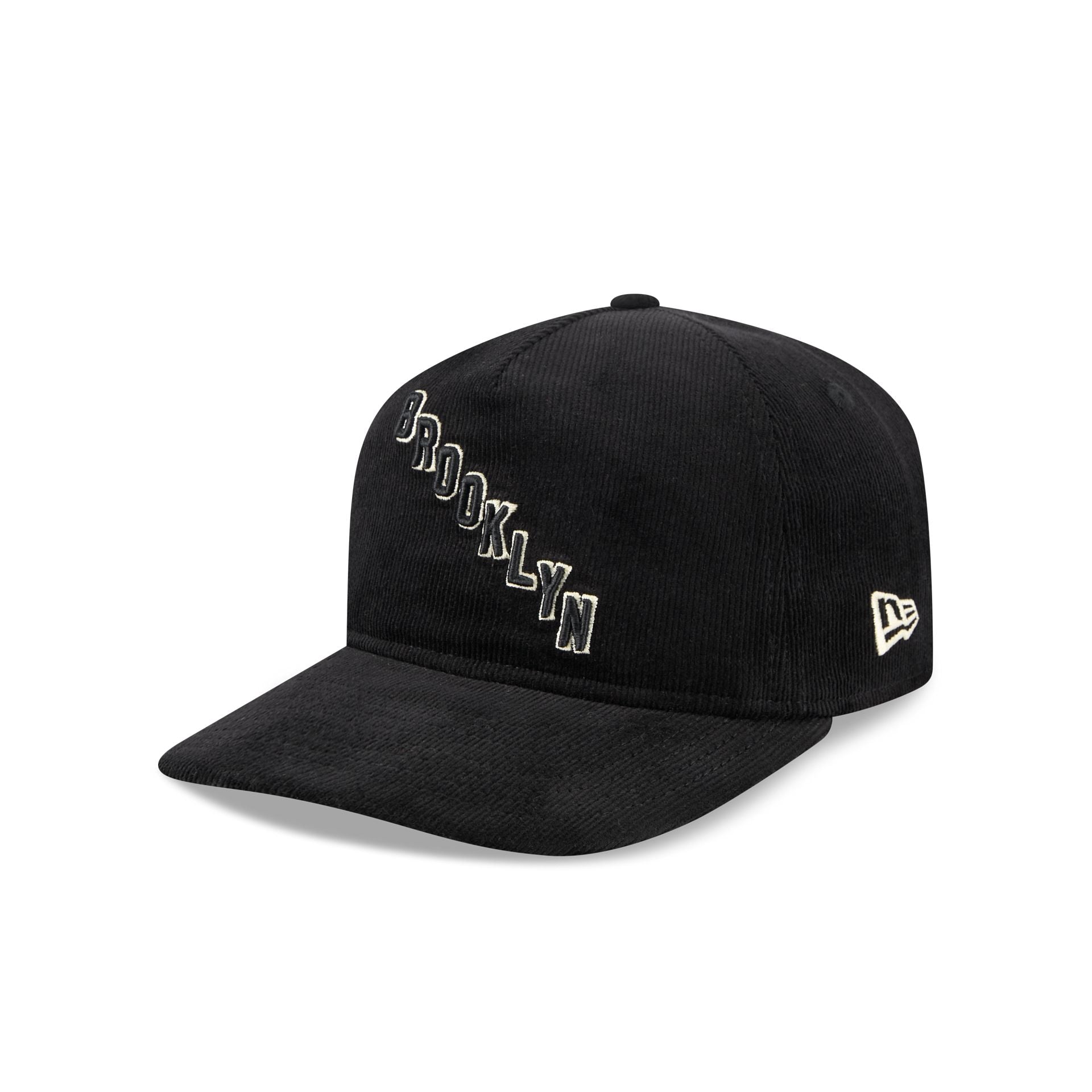 Brooklyn Americans Nostalgic Black Corduroy 19TWENTY Adjustable Hat ...