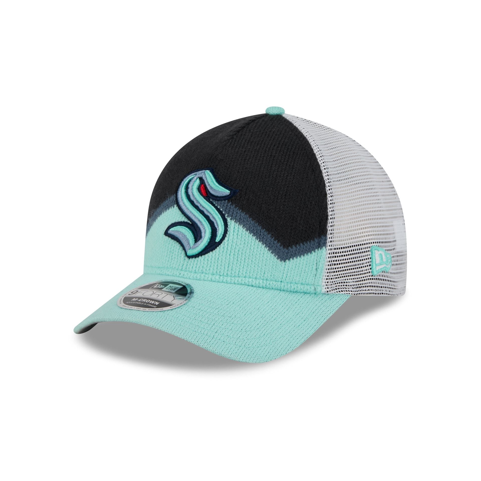 Seattle Kraken Sock 9FORTY M-Crown A-Frame Trucker Hat – New Era Cap