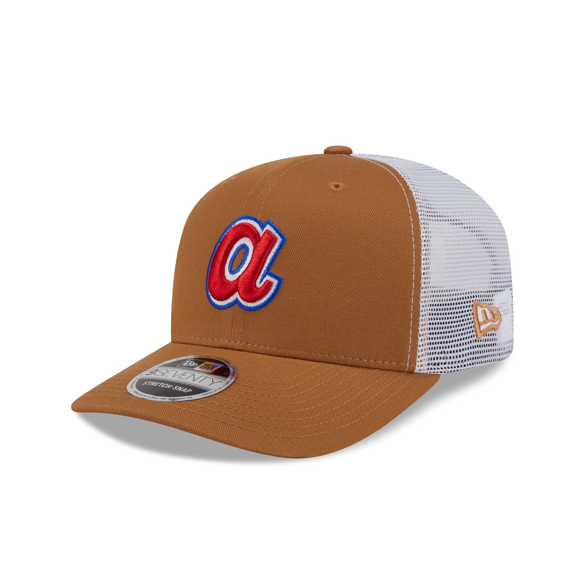 Atlanta Braves Bronze 9SEVENTY Trucker Hat – New Era Cap