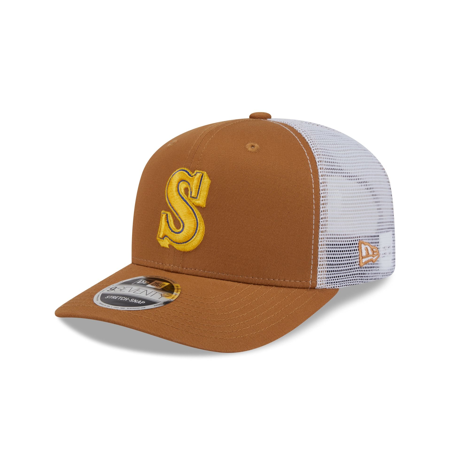Seattle Mariners Bronze 9SEVENTY Trucker Hat – New Era Cap