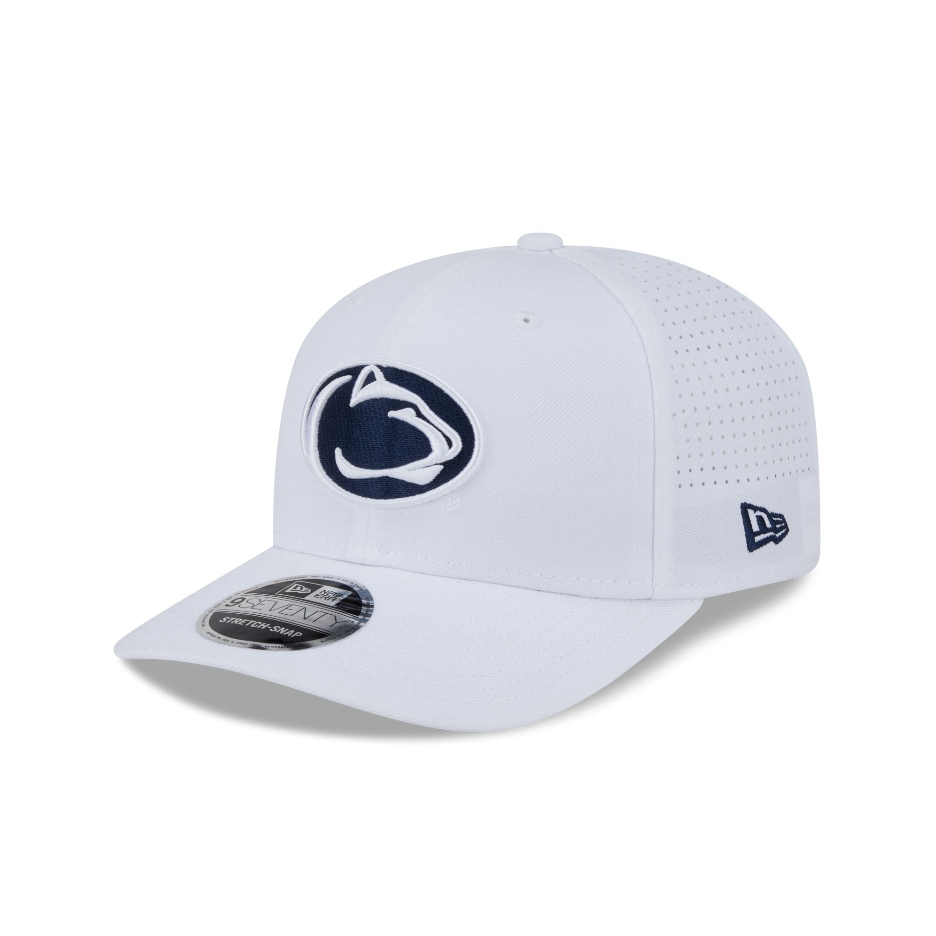 Penn State Nittany Lions Optic White Performance 9SEVENTY Stretch-Snap ...