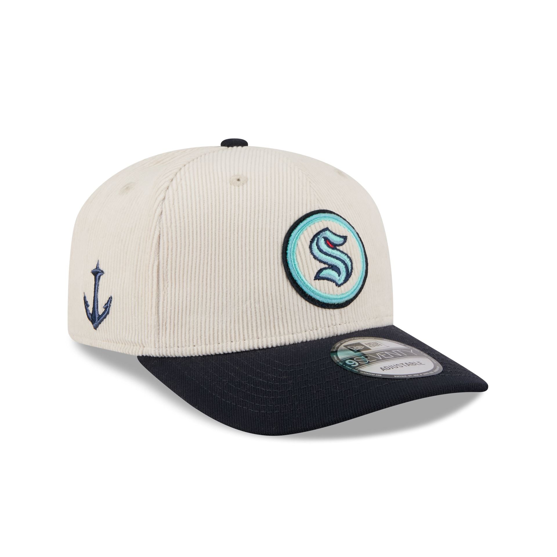 Seattle Kraken Loyal Corduroy 9SEVENTY Stretch-Snap Hat – New Era Cap