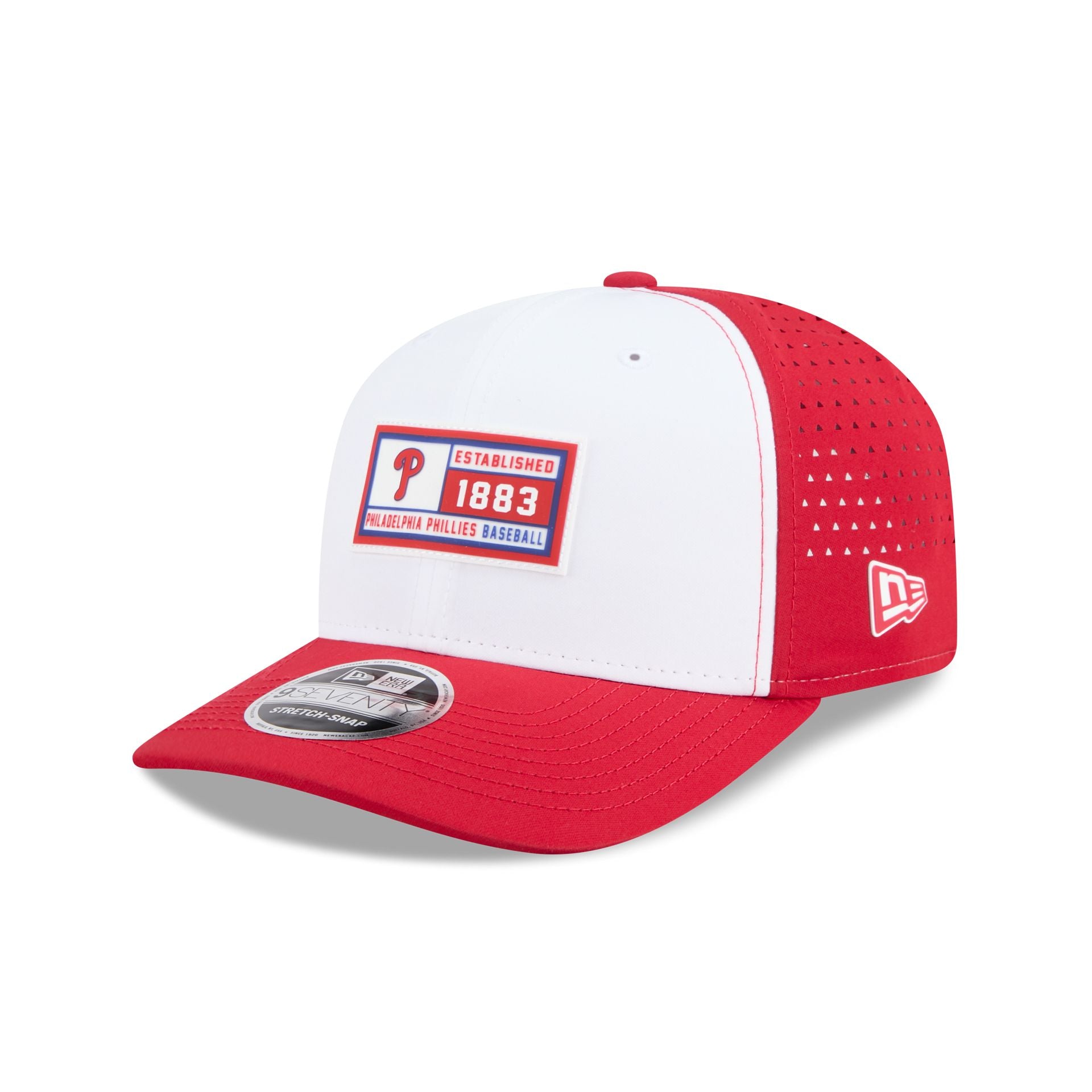 Philadelphia Phillies Est. Patch 9SEVENTY Stretch-Snap Hat – New Era Cap