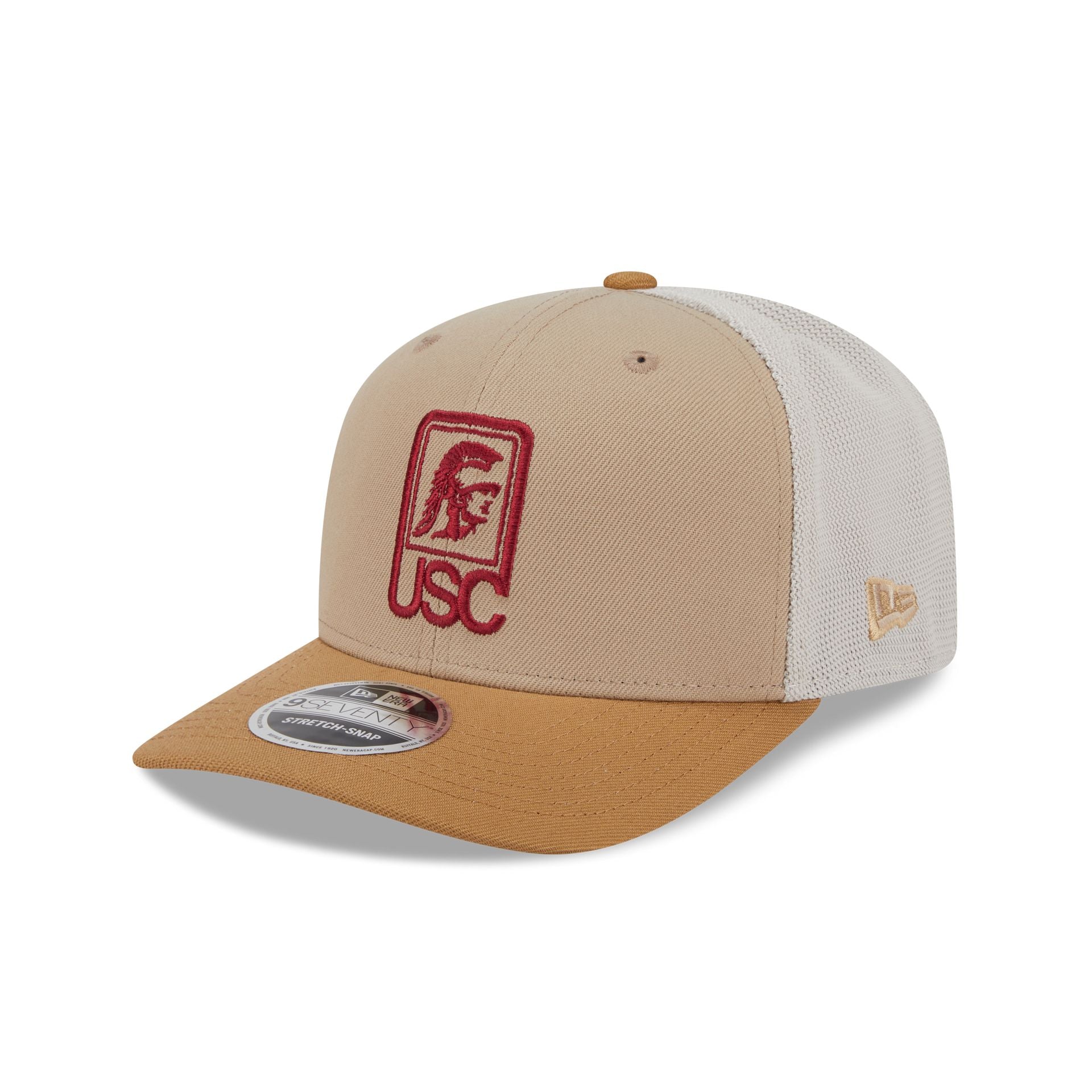 USC Trojans College Vault Stone 9SEVENTY Trucker Hat – New Era Cap