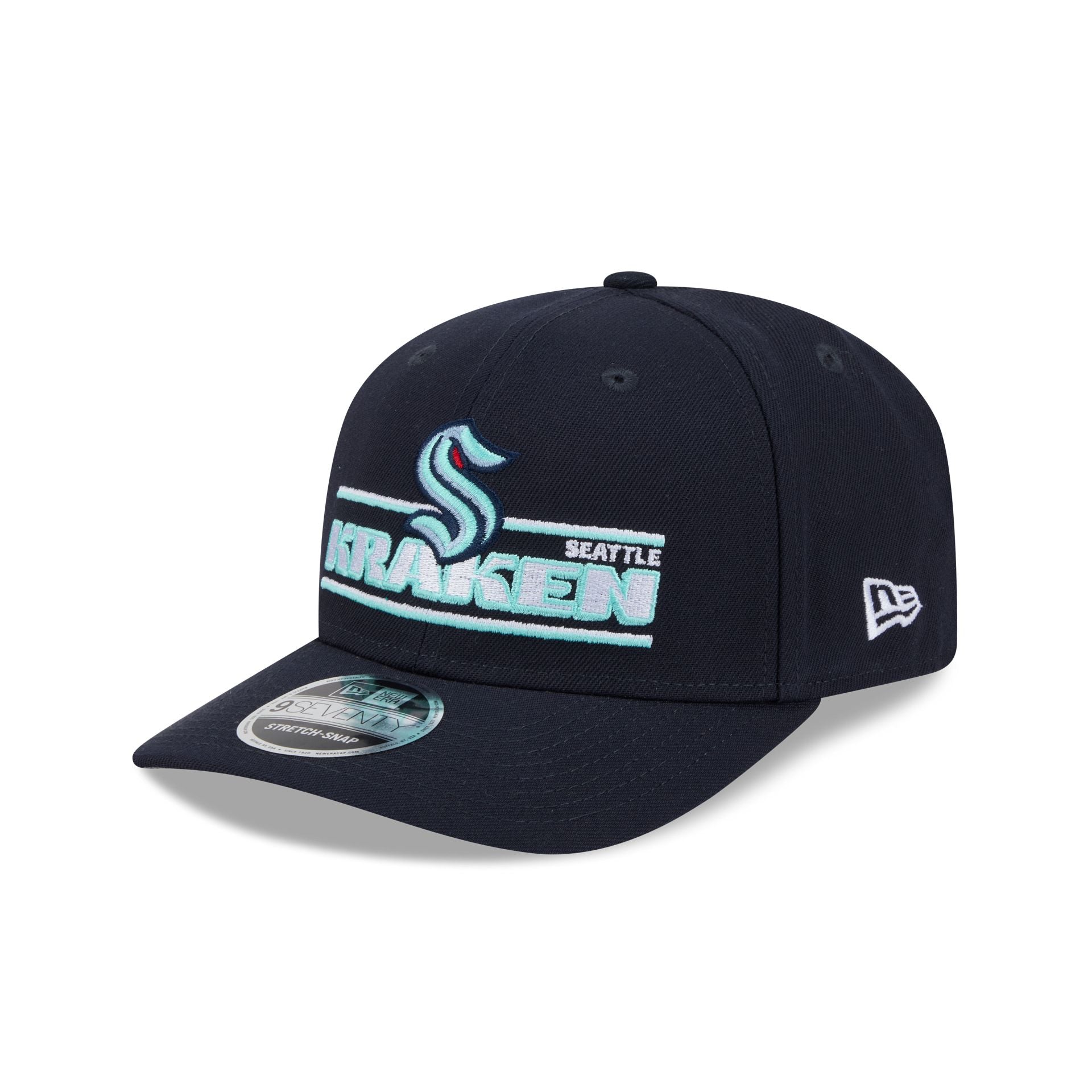 Seattle Kraken Stated 9SEVENTY Stretch-Snap Hat – New Era Cap