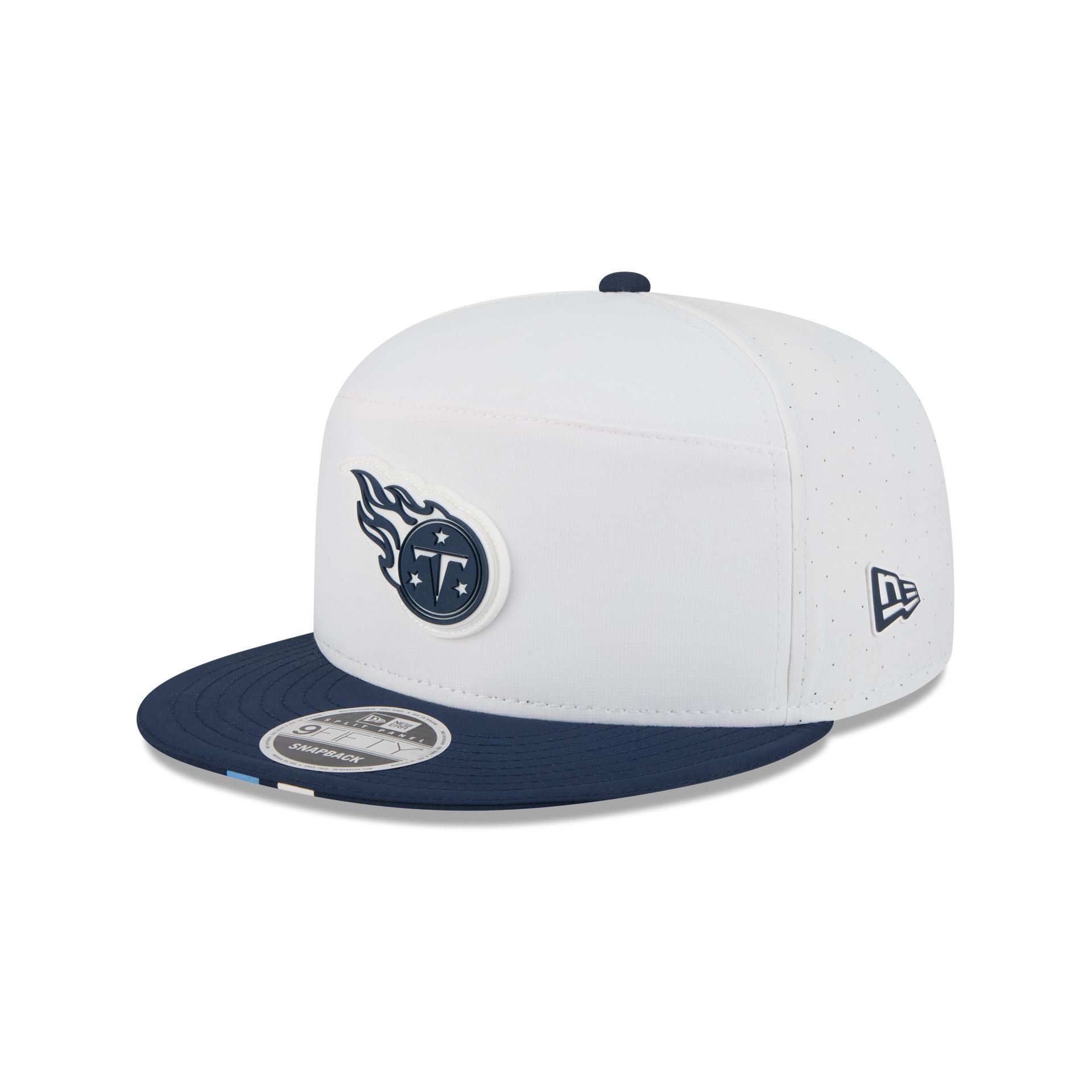 Tennessee Titans 2025 Training Split Panel 9FIFTY Snapback Hat – New ...
