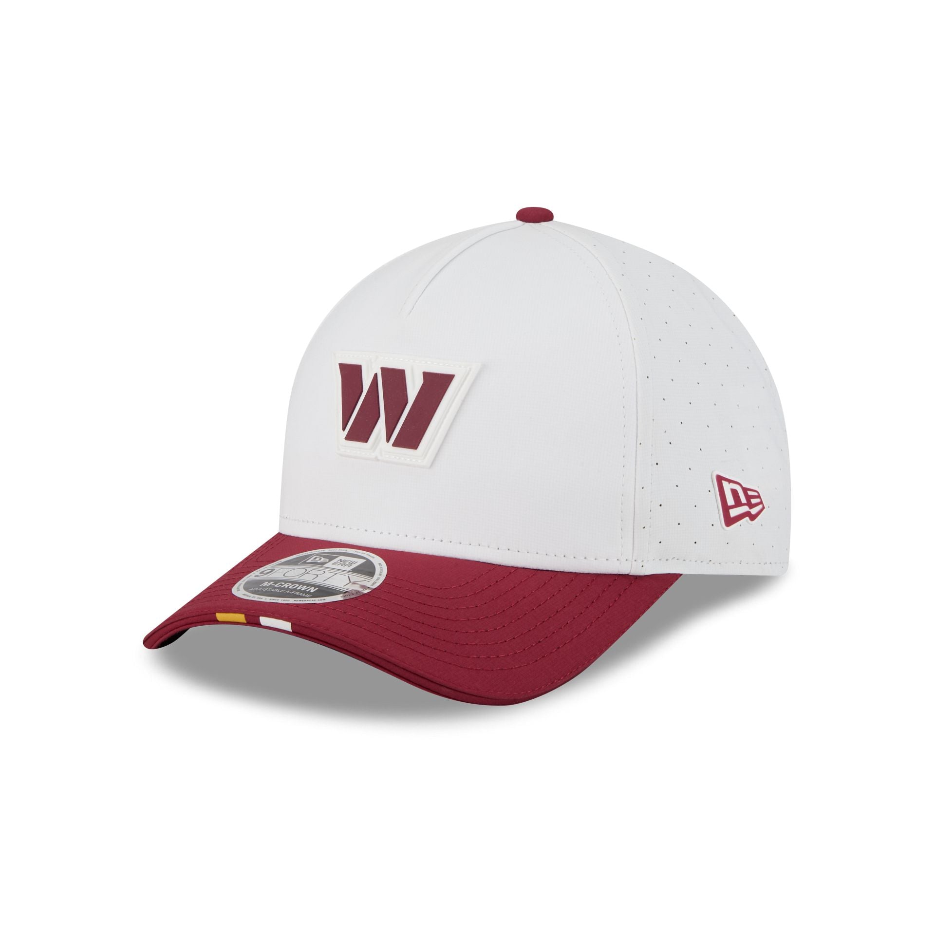 Washington Commanders 2025 Training 9FORTY M-Crown A-Frame Snapback Ha ...