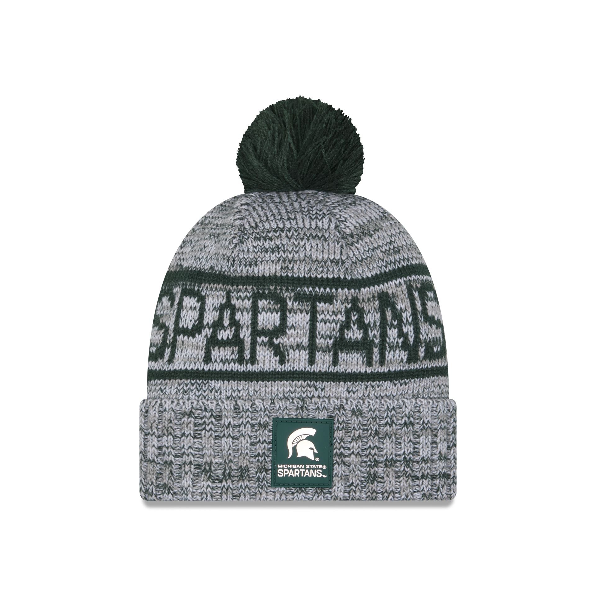 Michigan State Spartans Cold Weather Pom Knit Hat – New Era Cap
