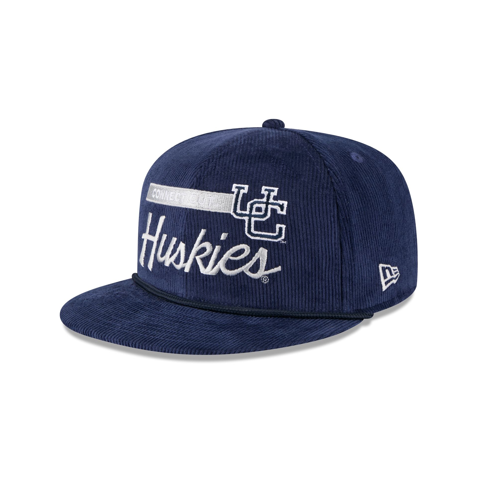 Connecticut Huskies College Vault Corduroy Rope 9FIFTY Snapback Hat ...