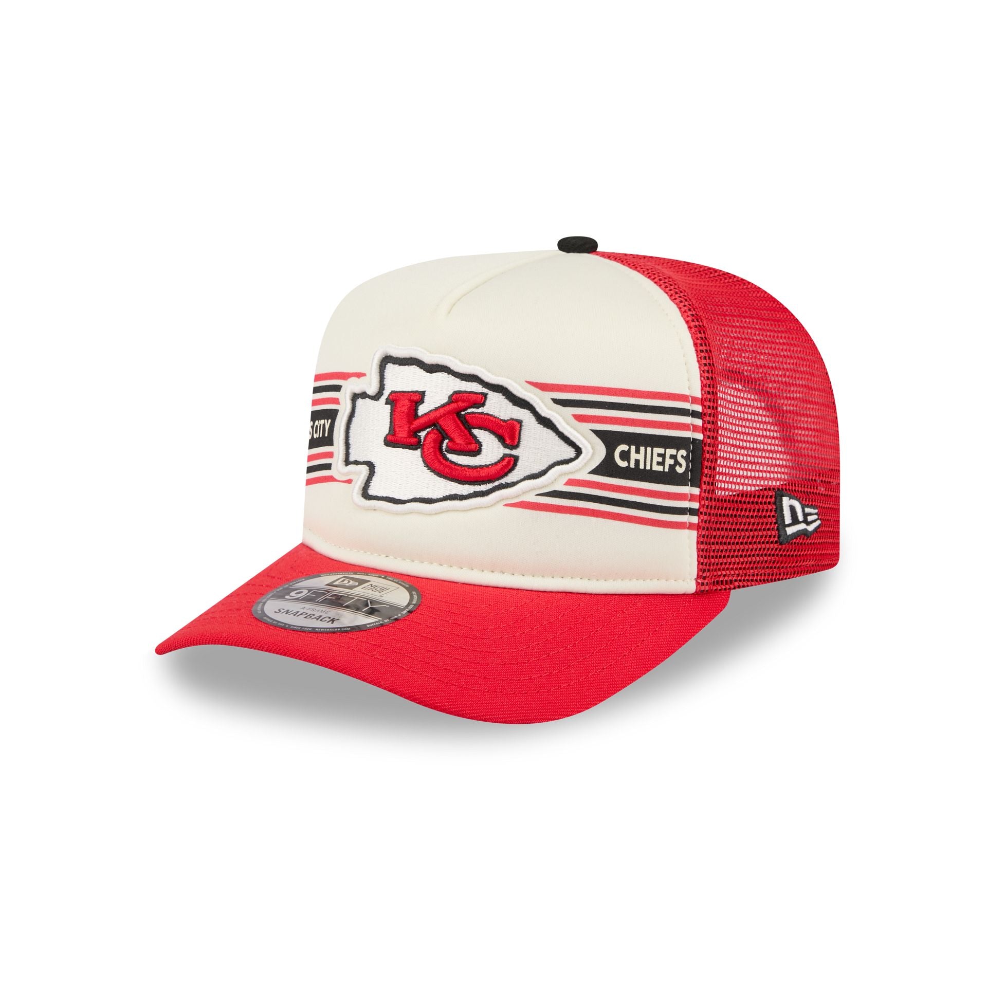 Kansas City Chiefs Banner 9FIFTY A-Frame Trucker Hat – New Era Cap