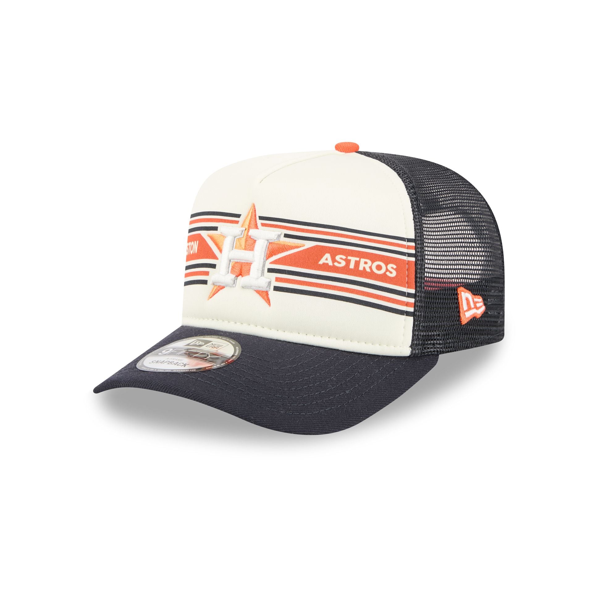 Houston Astros Banner 9FIFTY A-Frame Trucker Hat – New Era Cap