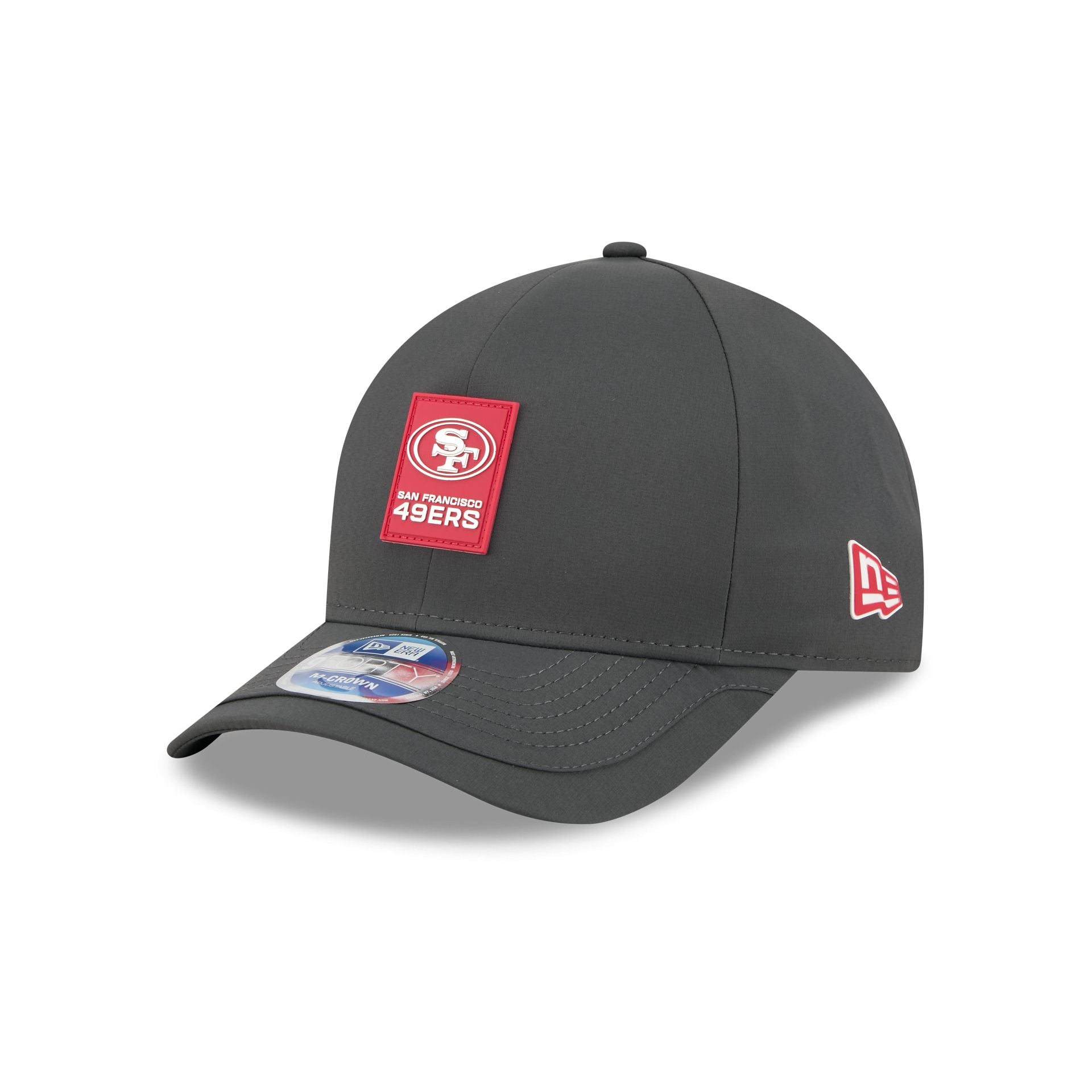 San Francisco 49ers 2025 Sideline Cold Weather Steel Clouds 9FORTY M-C ...